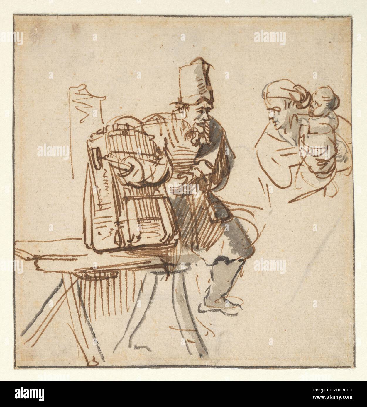 Peddler leans hi-res stock photography and images - Alamy