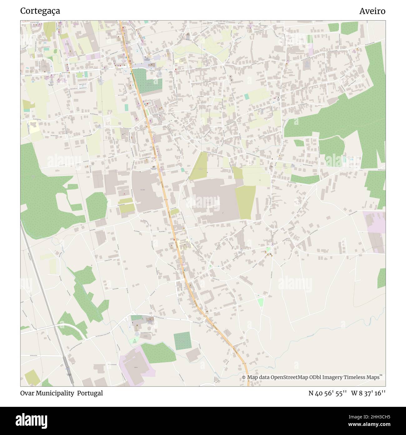 Map of ovar hi-res stock photography and images - Alamy