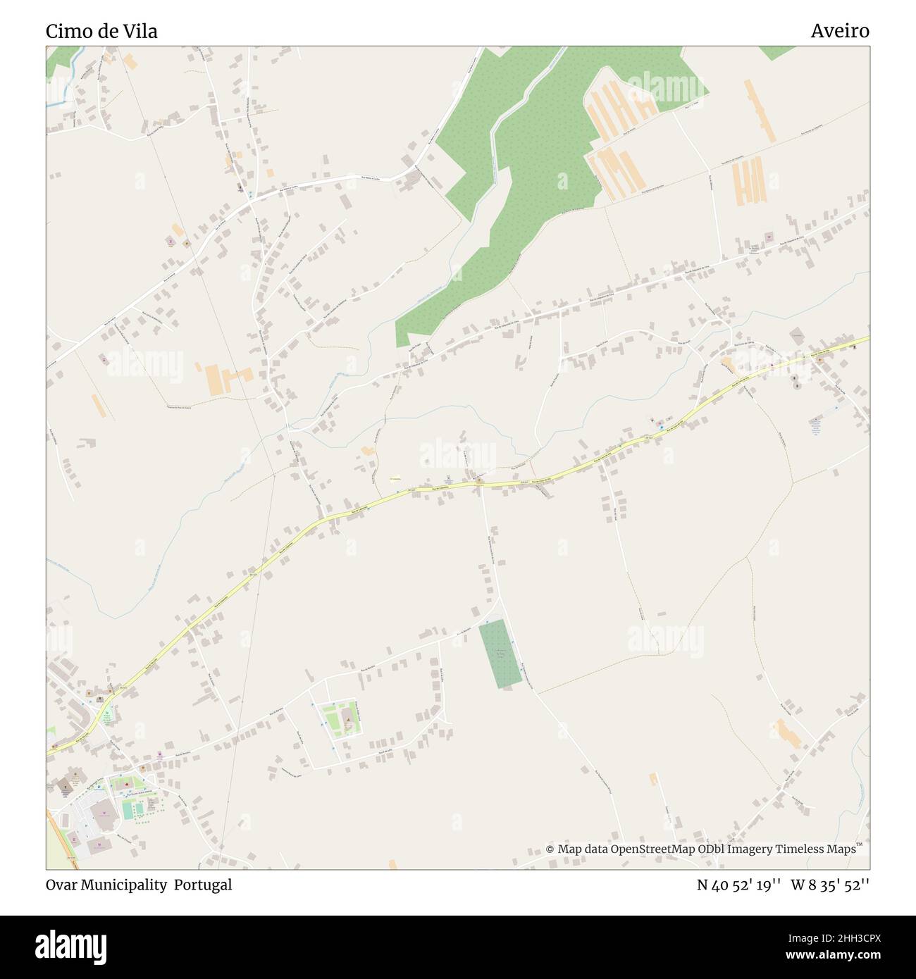 Map of ovar hi-res stock photography and images - Alamy