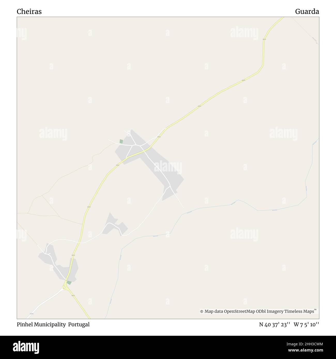 Map of pinhel hi-res stock photography and images - Alamy