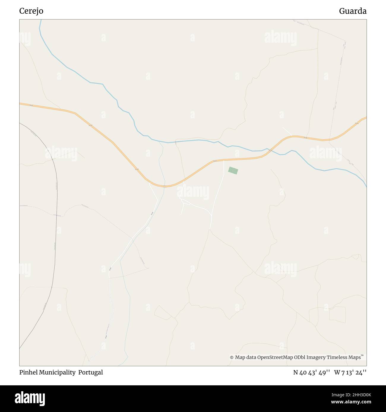 Map of pinhel hi-res stock photography and images - Alamy