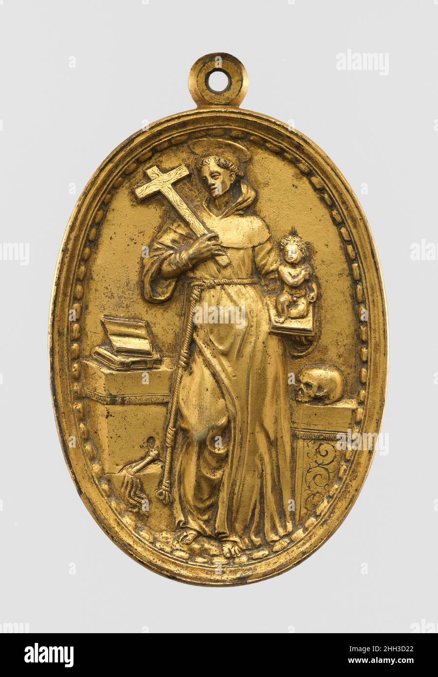 Saint Anthony of Padua early 17th century Spanish. Saint Anthony of ...