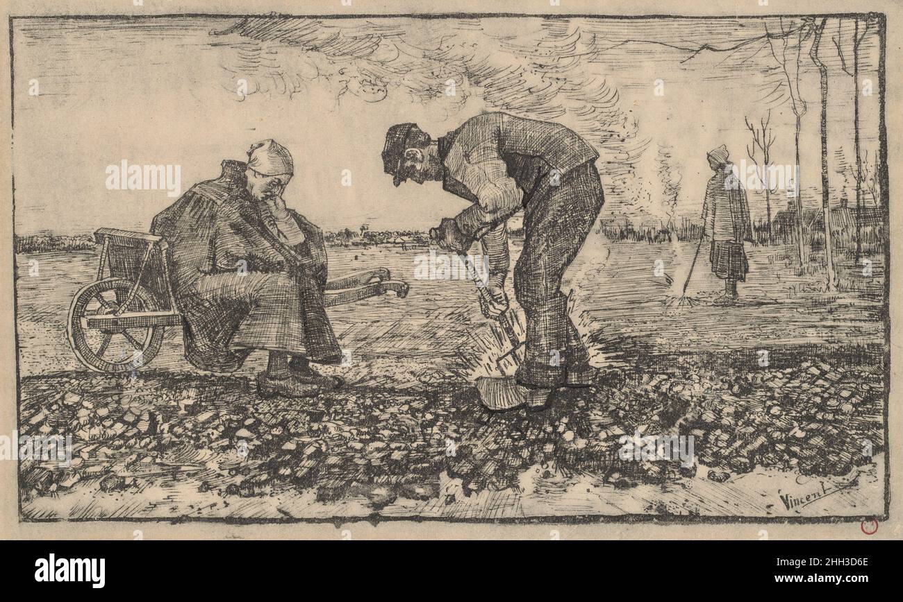 Burning Weeds mid-July, 1883 Vincent van Gogh In July 1883, Van Gogh ...