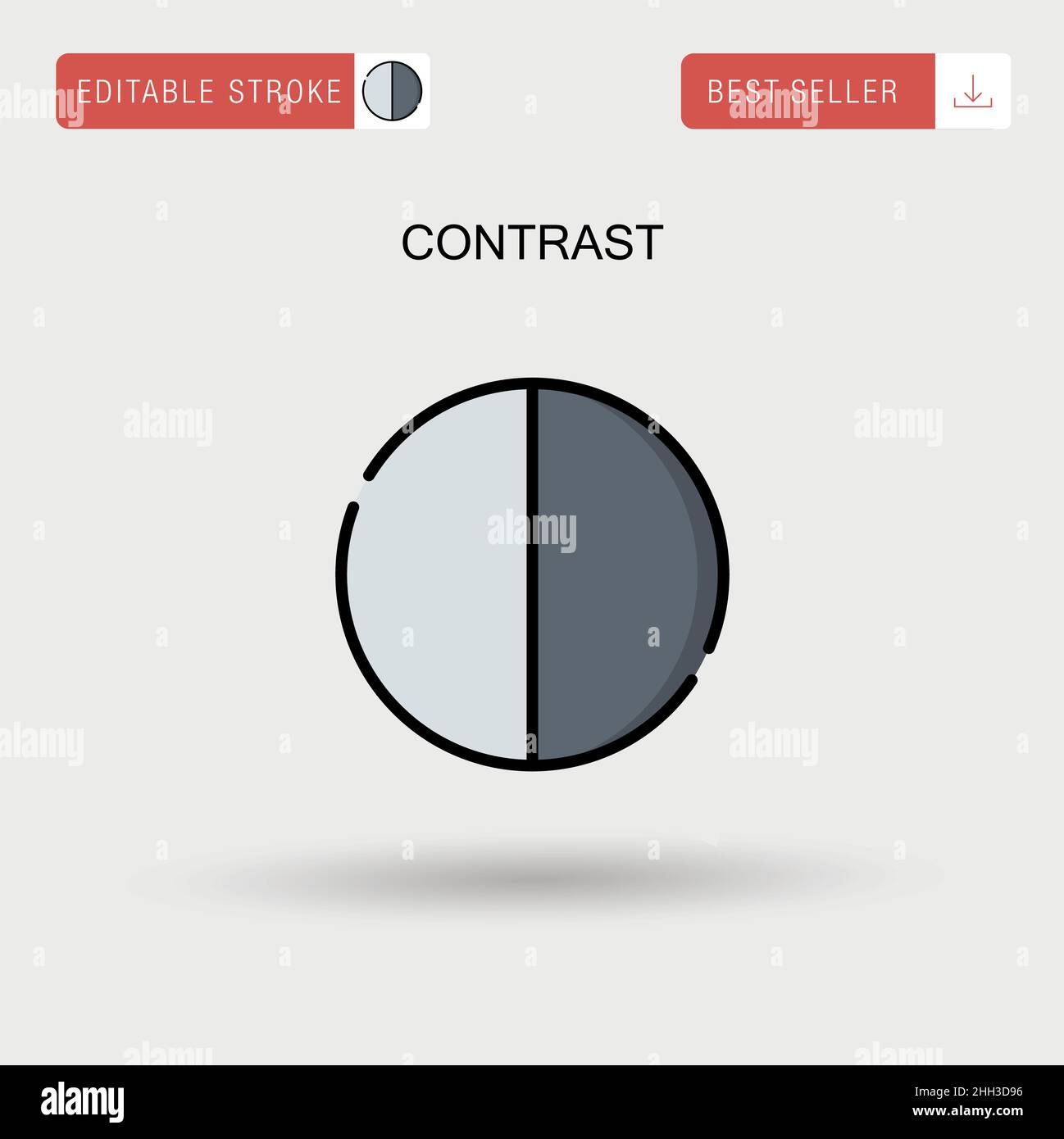 Simple empty dark scene Stock Vector Images - Alamy