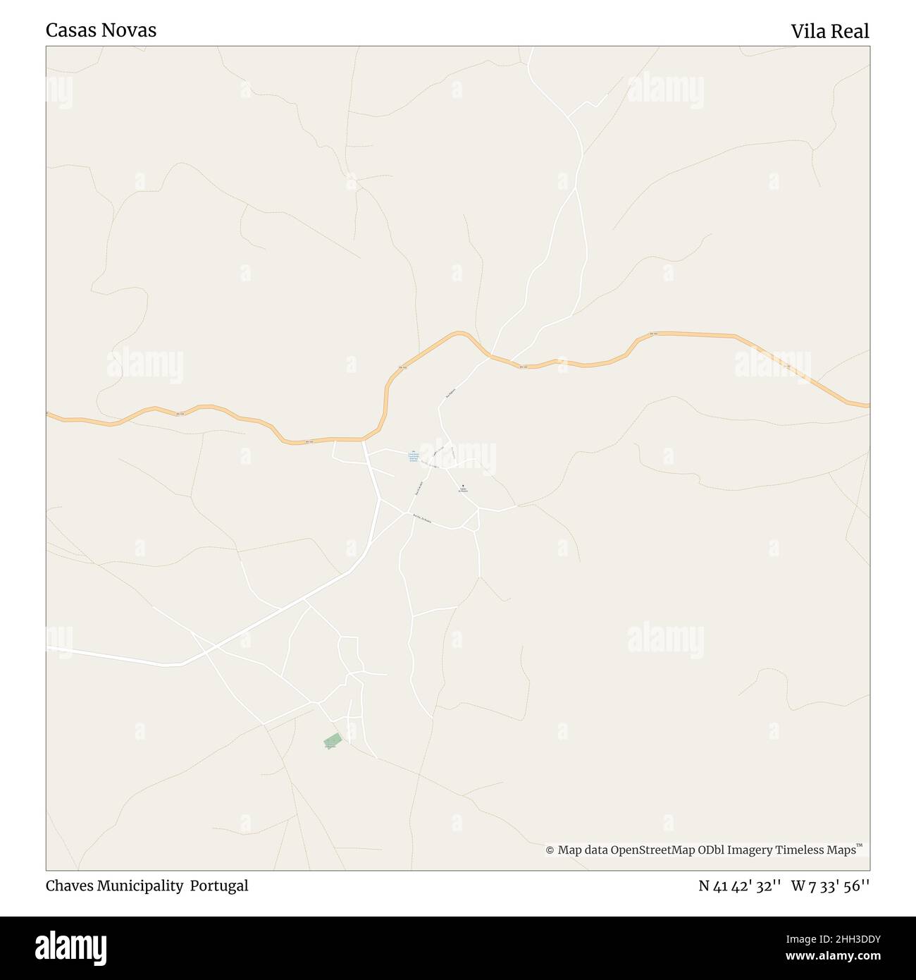 Map of chaves hi-res stock photography and images - Alamy