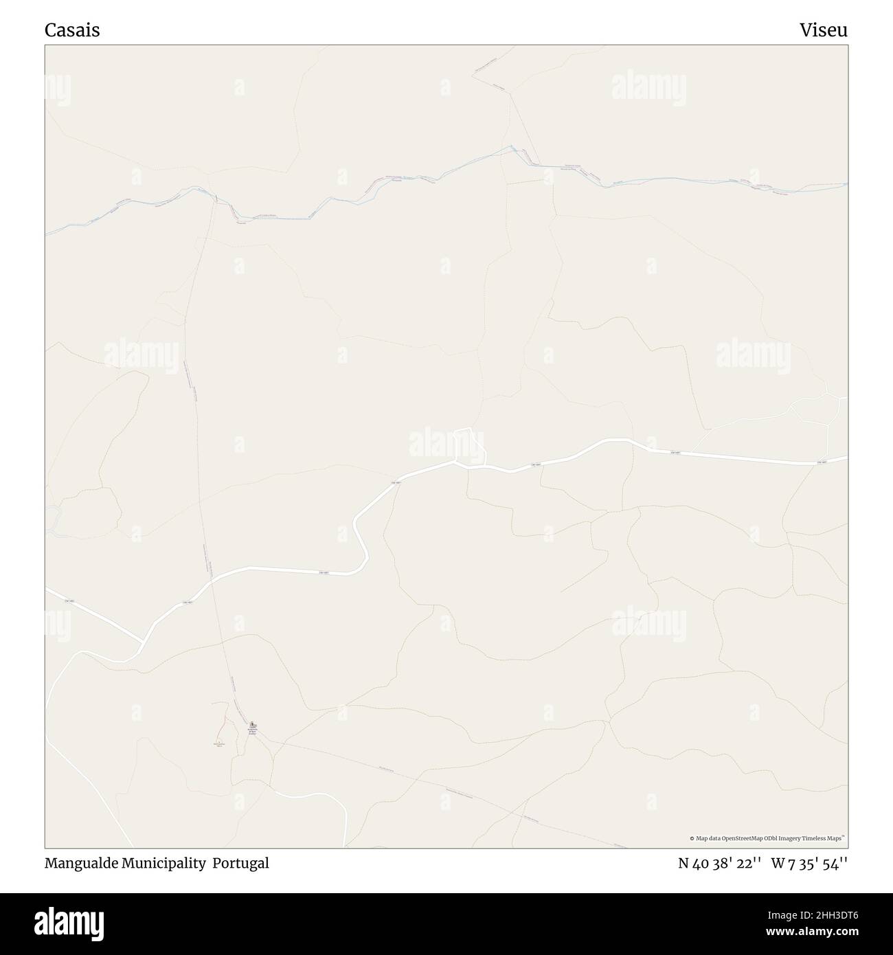 Map of mangualde portugal hi-res stock photography and images - Alamy