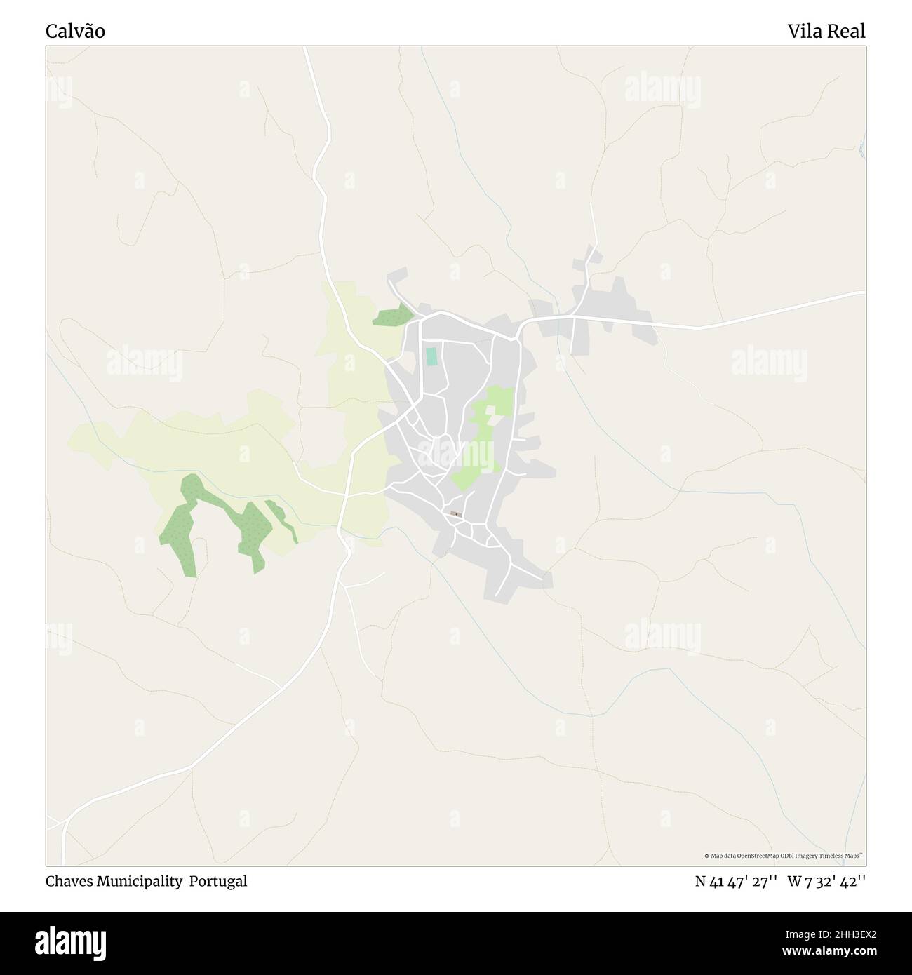 Map of chaves hi-res stock photography and images - Alamy