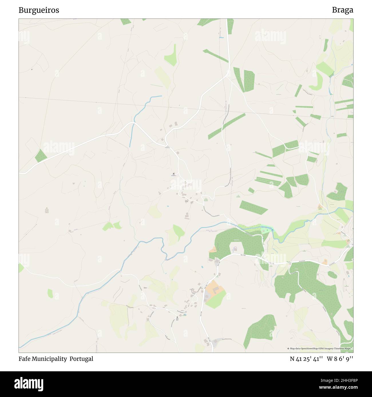 Burgueiros, Fafe Municipality, Portugal, Braga, N 41 25' 41'', W 8 6' 9 ...