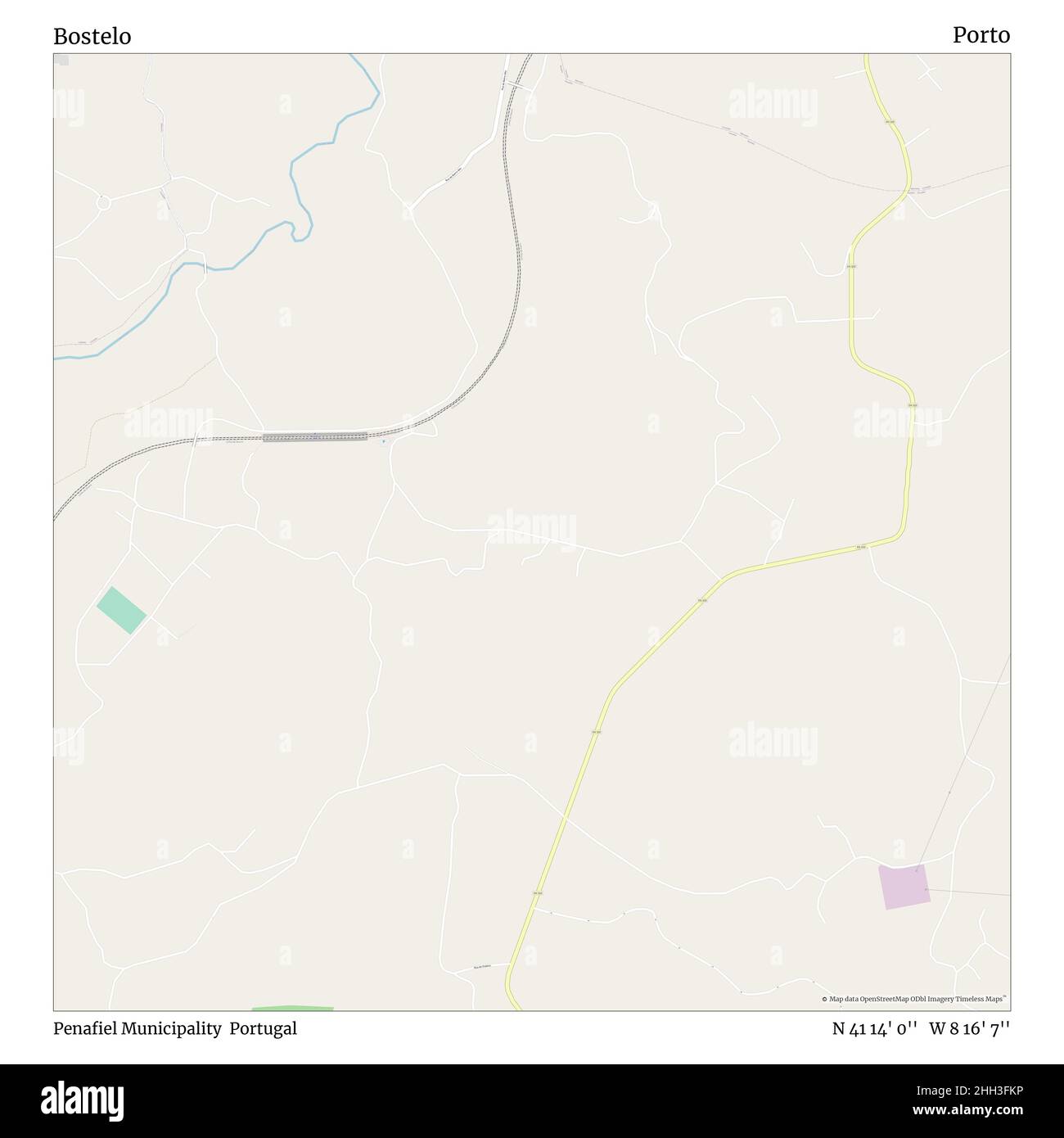 Map of penafiel hi-res stock photography and images - Alamy