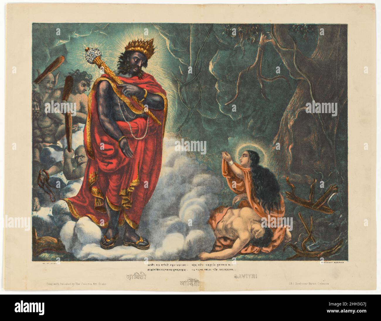 Savitri 1878–1883 West Bengal, Calcutta The legendary princess Savitri ...