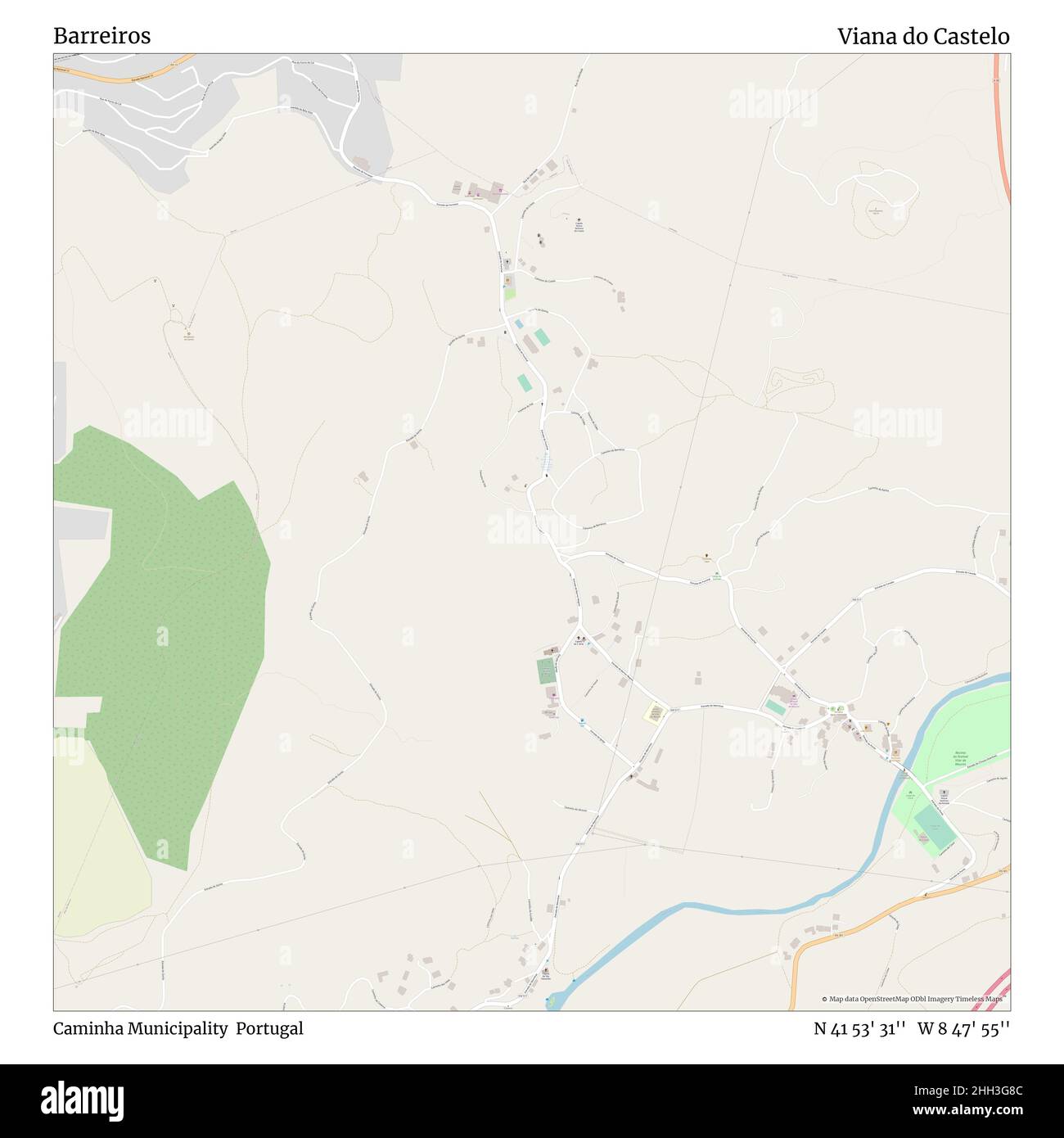 Barreiros, Caminha Municipality, Portugal, Viana do Castelo, N 41 53 ...