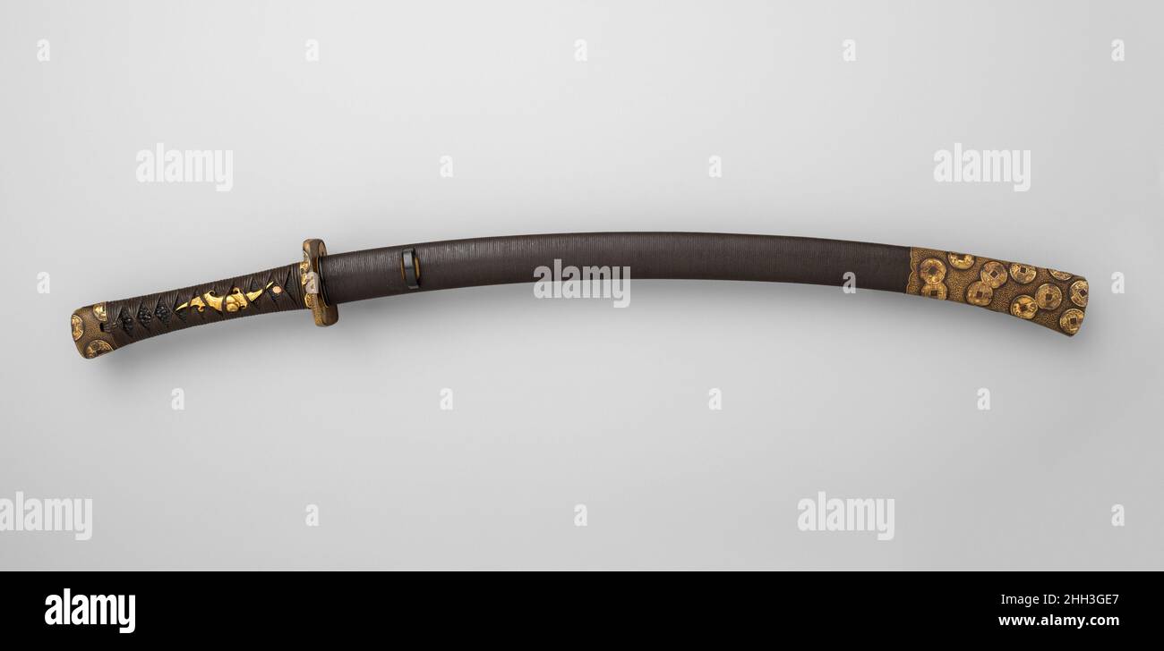 Blade and Mounting for a Short Sword (Wakizashi) blade, 16th century ...