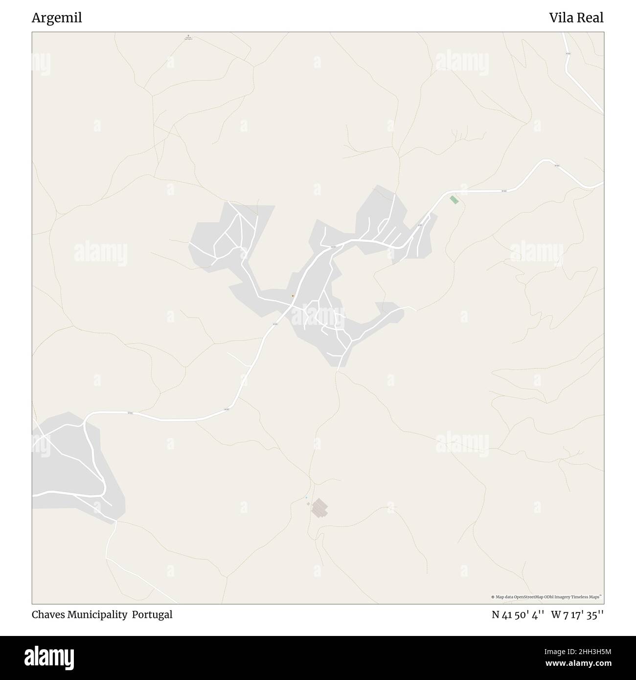 Map of chaves hi-res stock photography and images - Alamy