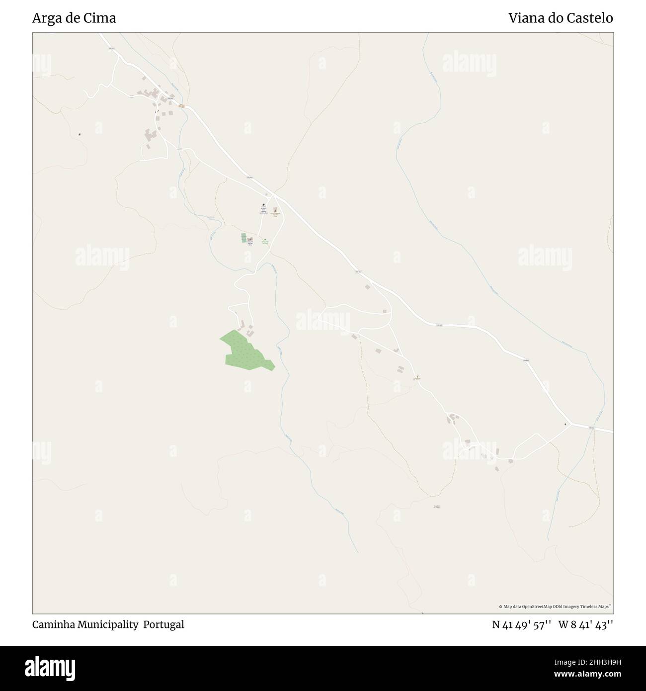 Arga de Cima, Caminha Municipality, Portugal, Viana do Castelo, N 41 49 ...