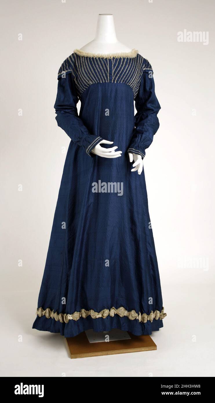 Dress ca. 1815 European. Dress. European. ca. 1815. silk Stock Photo ...