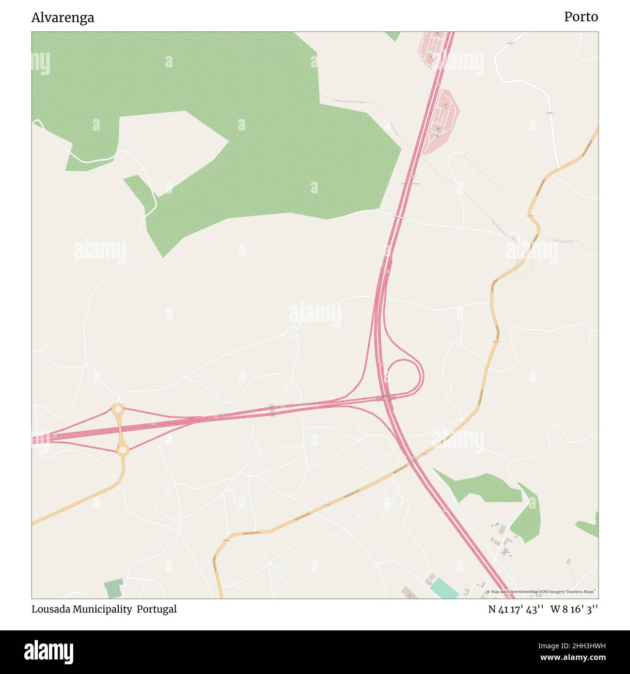 Alvarenga, Lousada Municipality, Portugal, Porto, N 41 17' 43'', W 8 16 ...