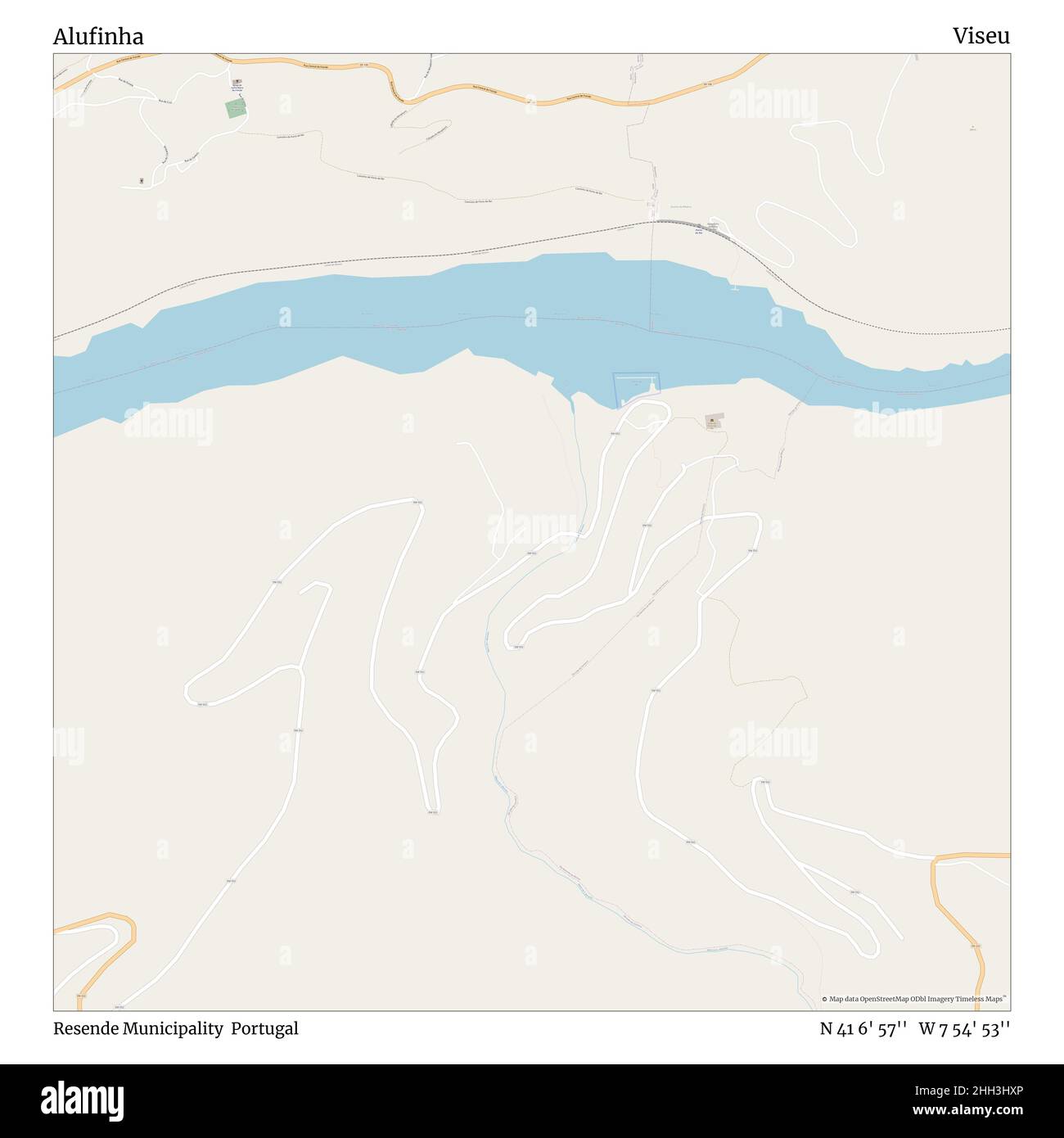 Alufinha, Resende Municipality, Portugal, Viseu, N 41 6' 57'', W 7 54 ...