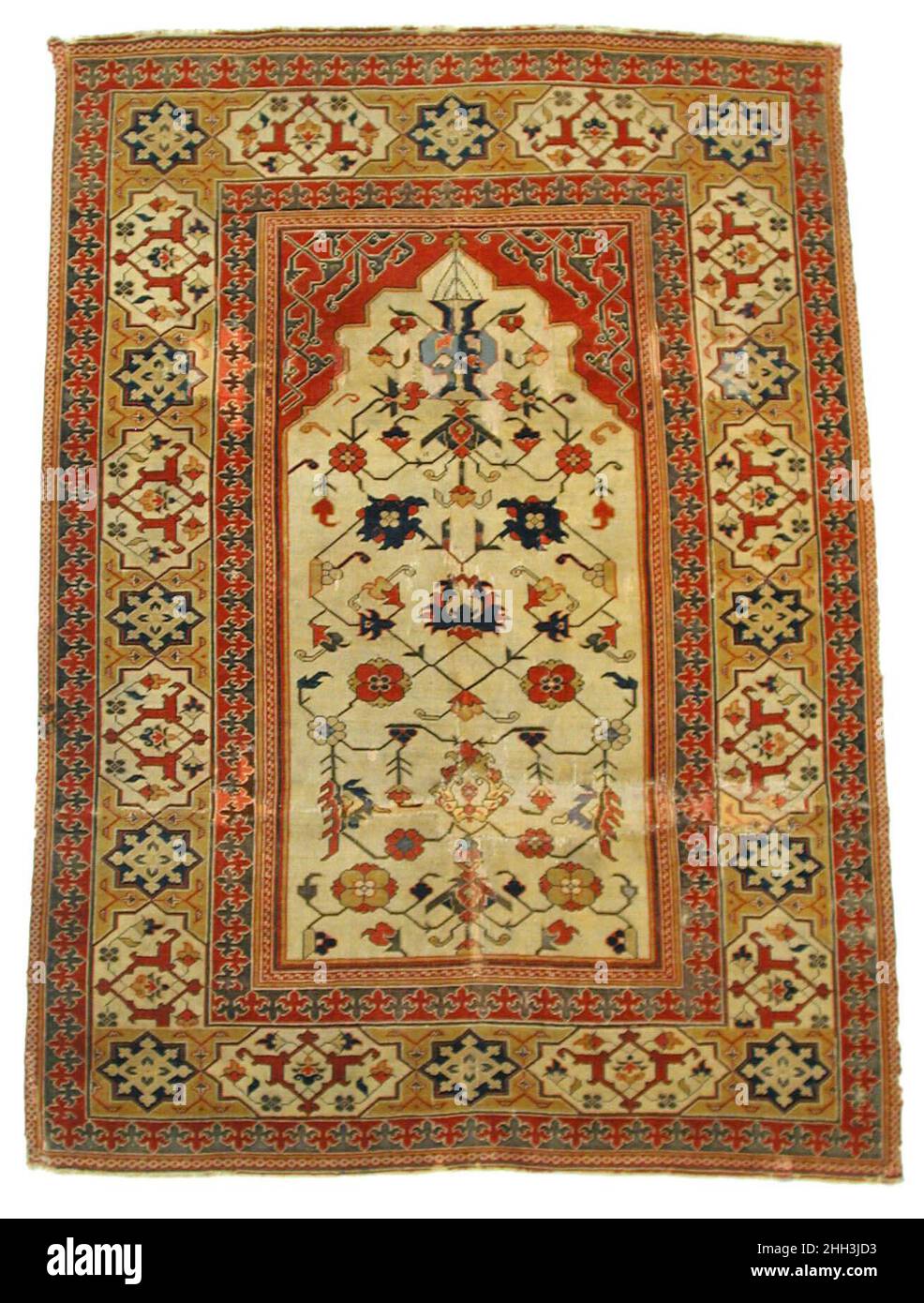 Carpet probably 17th century. Carpet 447550 Stock Photo - Alamy
