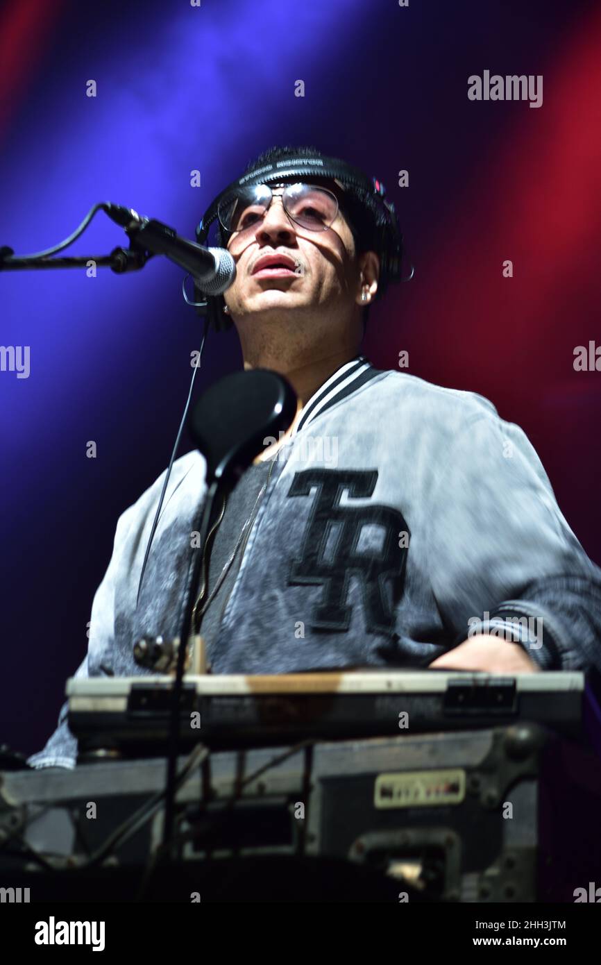 DJ Kid Capri performing as the opening act for RBRM's concert in ...