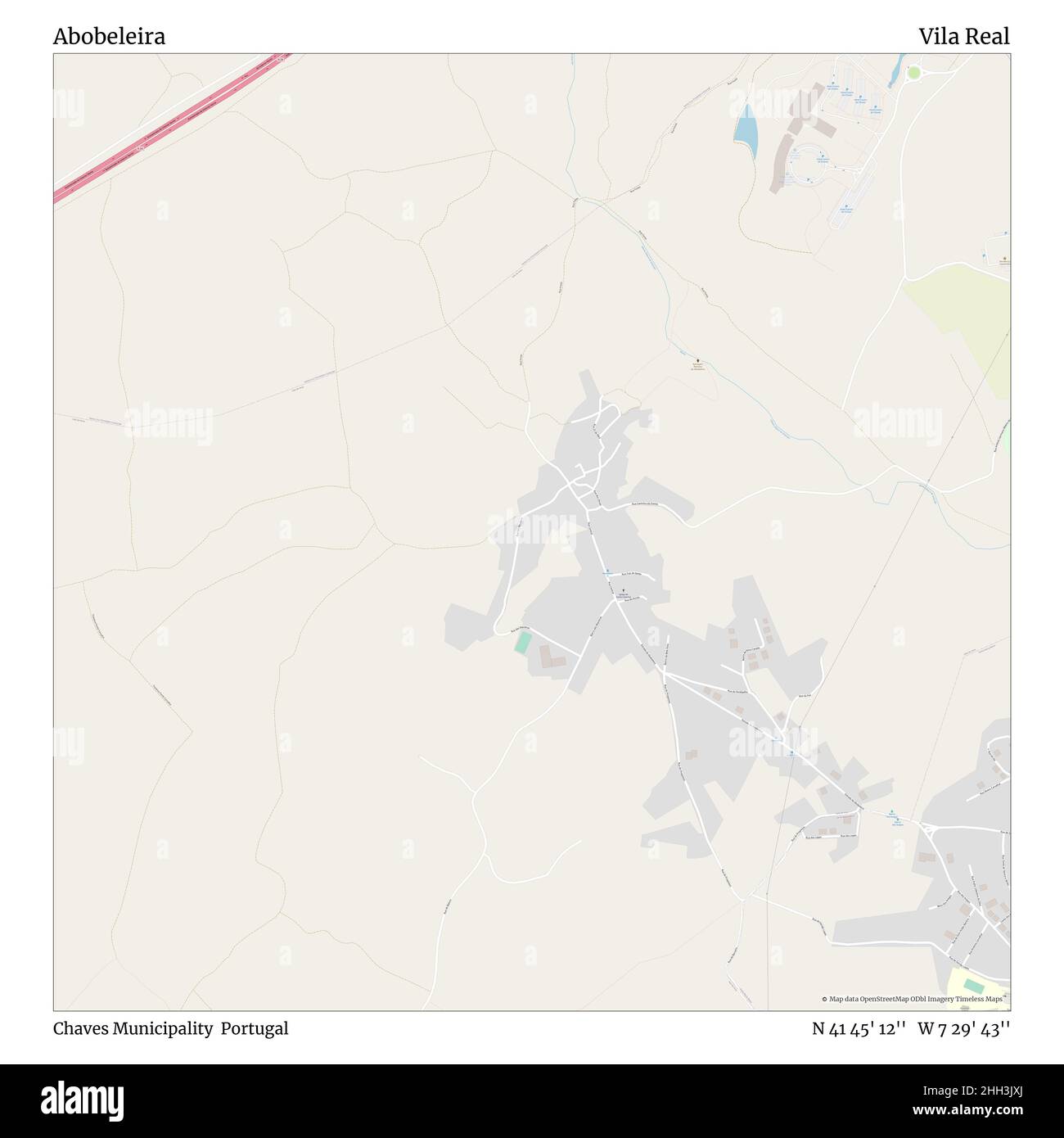 Map of chaves hi-res stock photography and images - Alamy