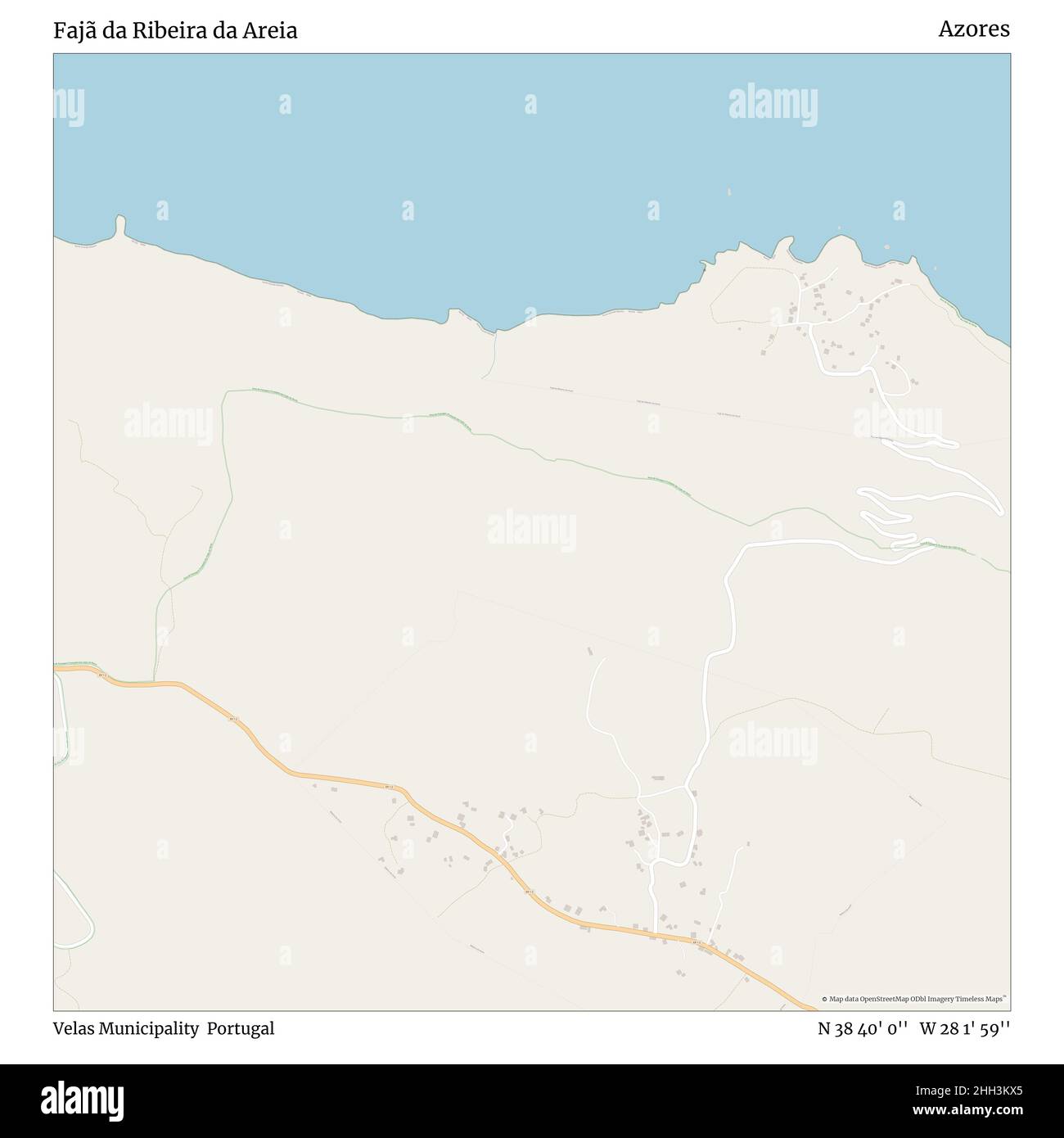 Fajã da Ribeira da Areia, Velas Municipality, Portugal, Azores, N 38 40 ...