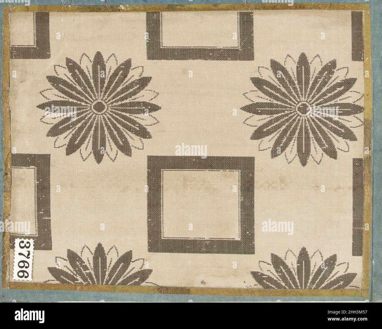 Textile Sample from Sample Book 19th century Japan. Textile Sample from ...