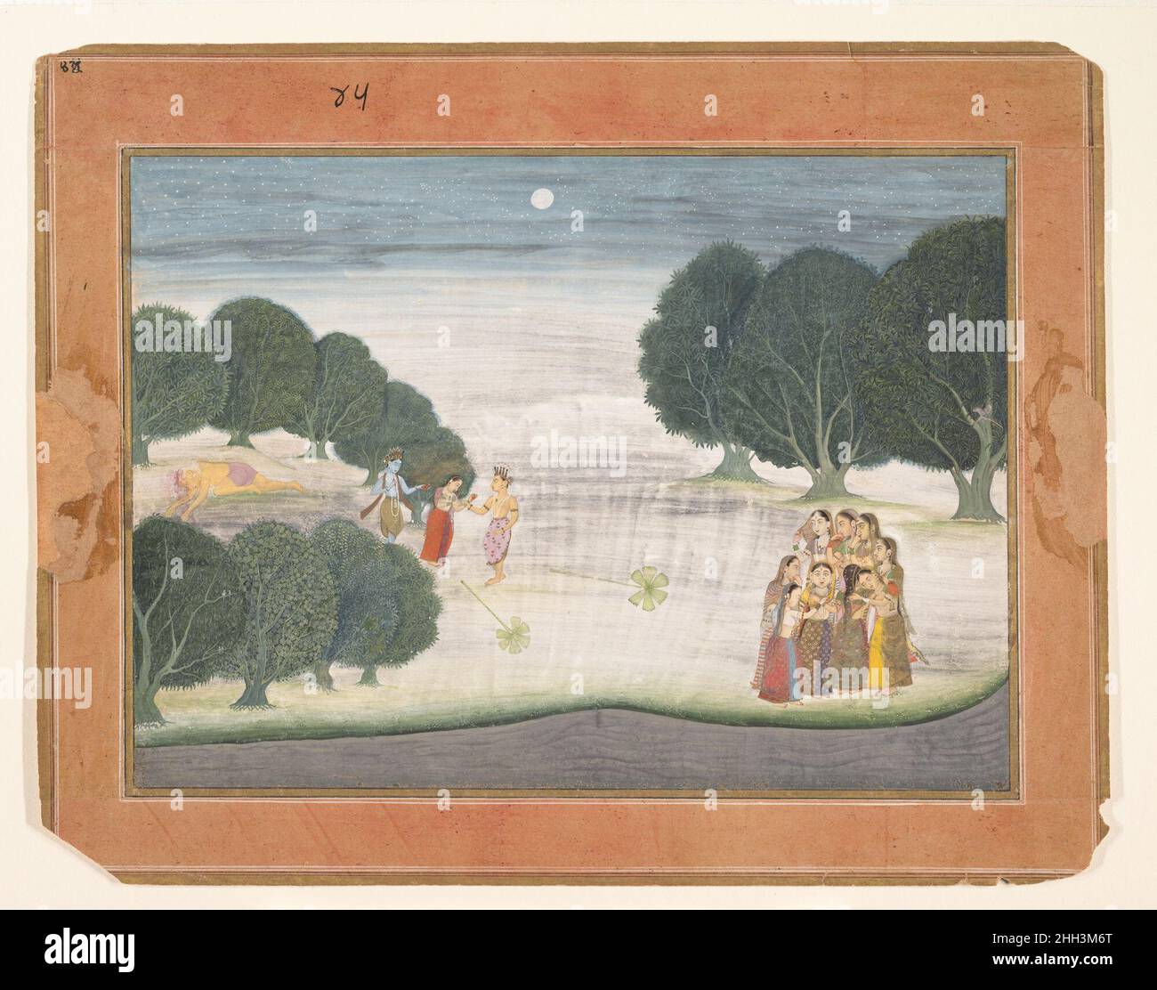 Death of lord krishna hi-res stock photography and images - Alamy