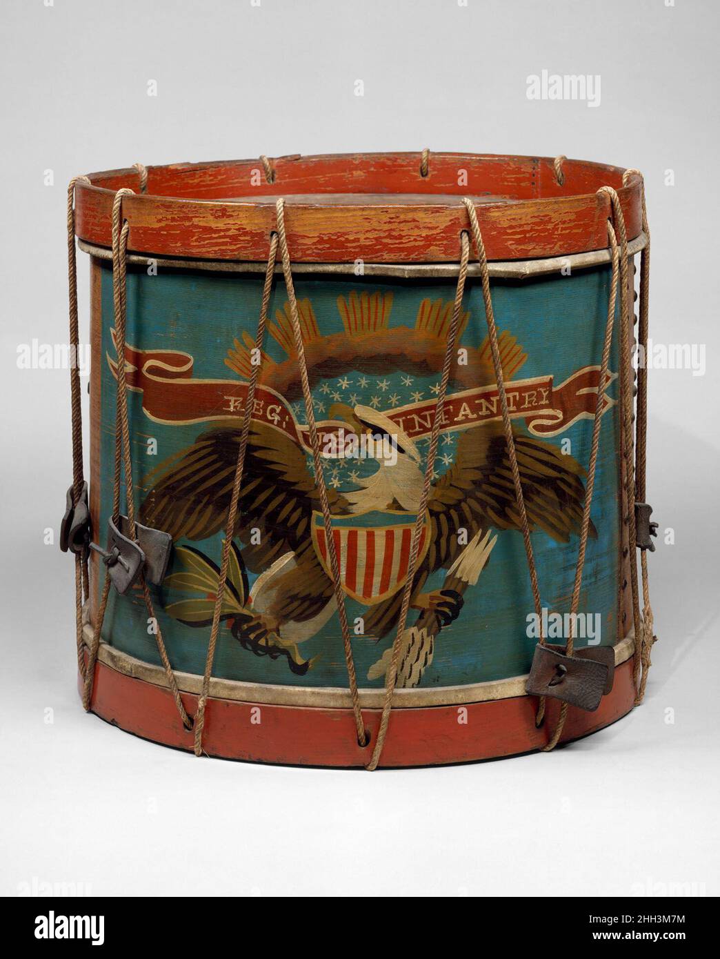 Side Drum ca. 1864 Attributed to Ernest Vogt American Side drums were ...