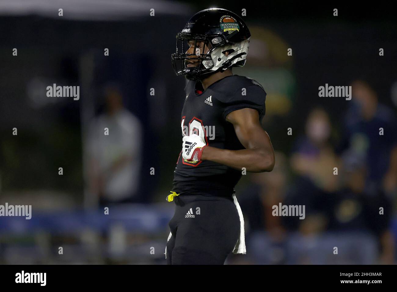 January 22, 2022 - Team Mauka wide receiver Anthony Ivey #10 (Manheim ...