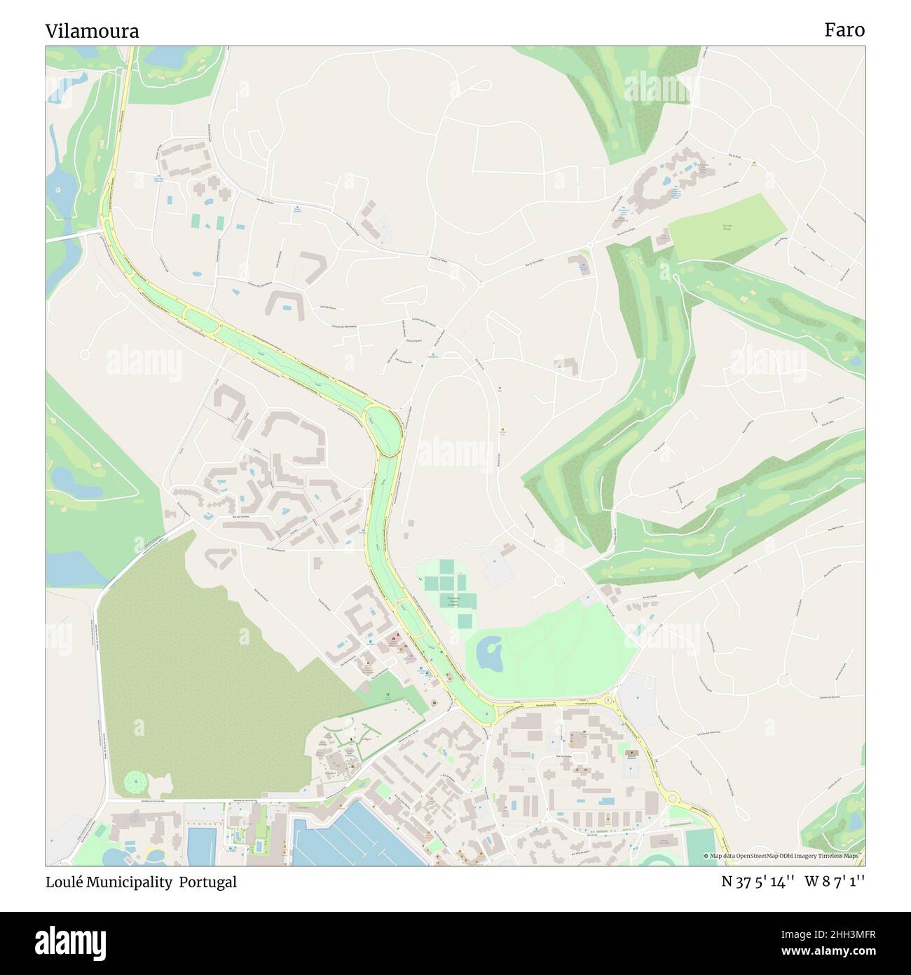 Map of loule hi-res stock photography and images - Alamy