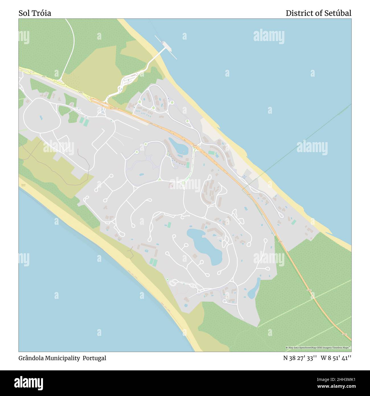 Troia portugal Cut Out Stock Images & Pictures - Alamy