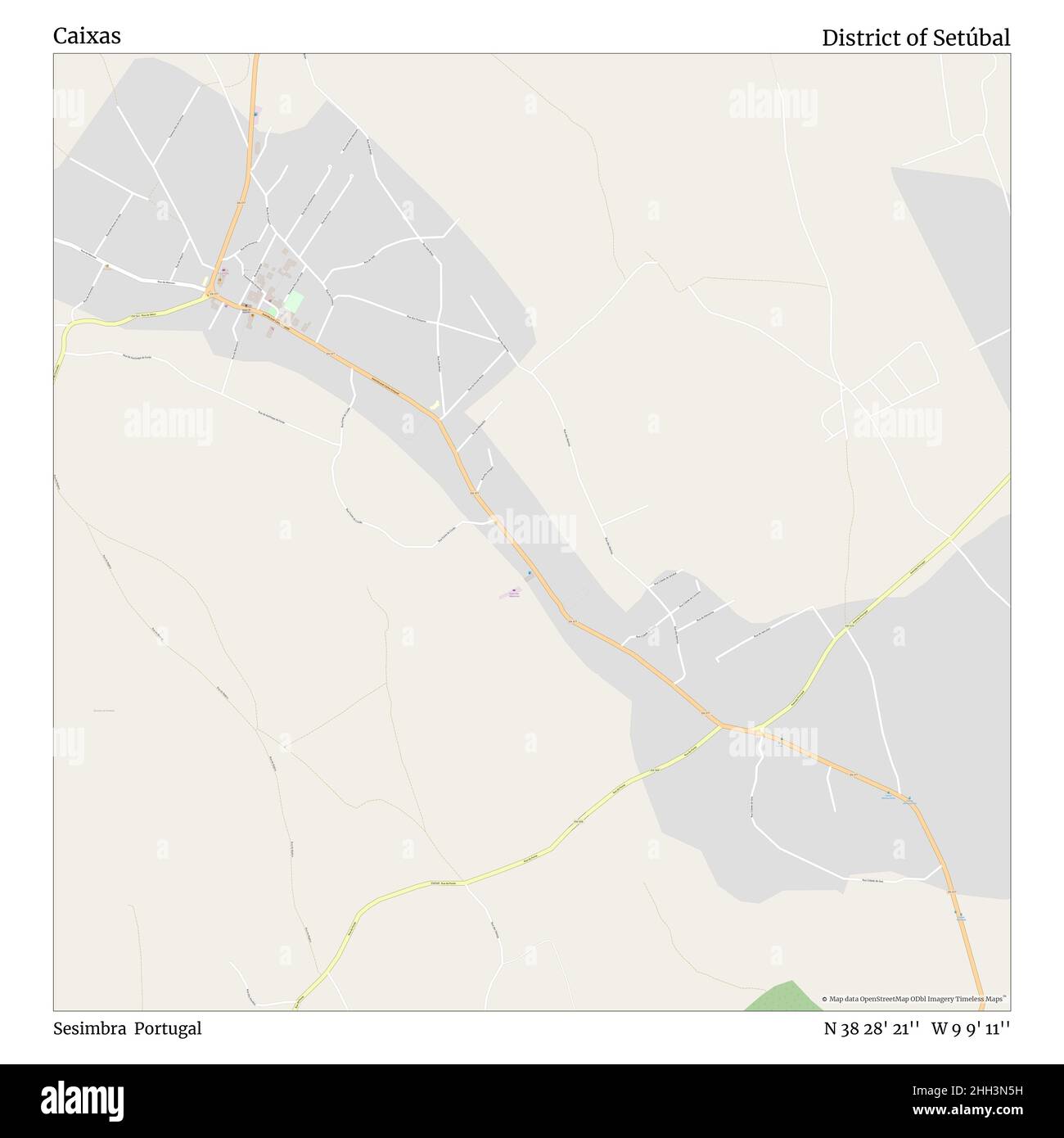 Map of setubal portugal hi-res stock photography and images - Alamy