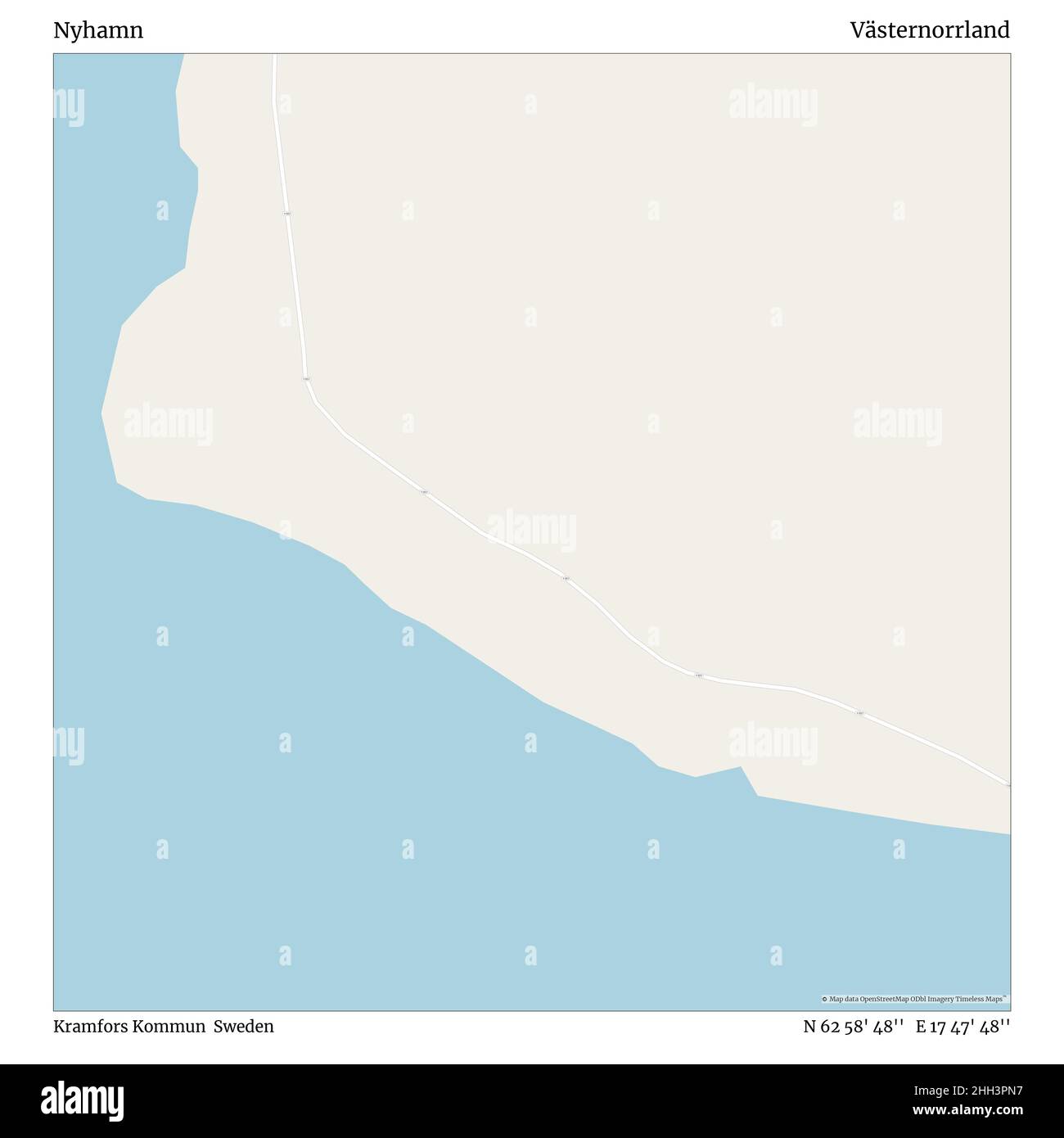 Nyhamn, Kramfors Kommun, Sweden, Västernorrland, N 62 58' 48'', E 17 47 ...
