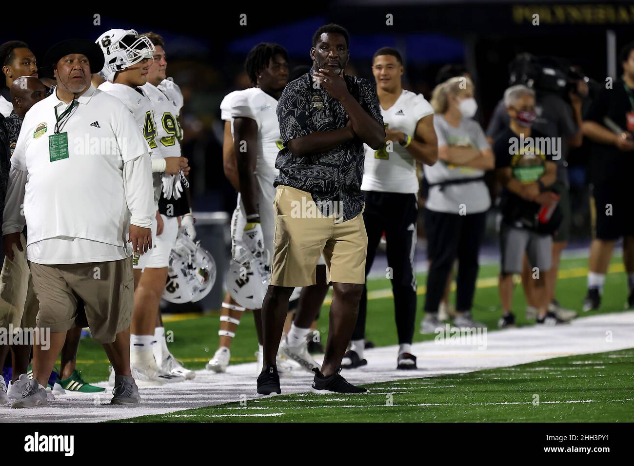 January 22, 2022 - Team Makai head coach Doug Williams during the ...