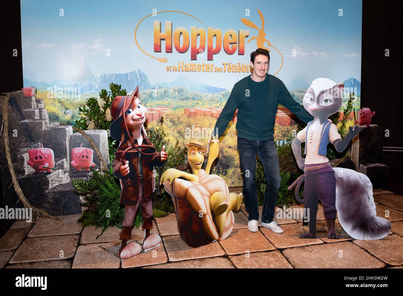 Director Benjamin Mousquet at the 'Hopper et le Hamster des Tenebres ...