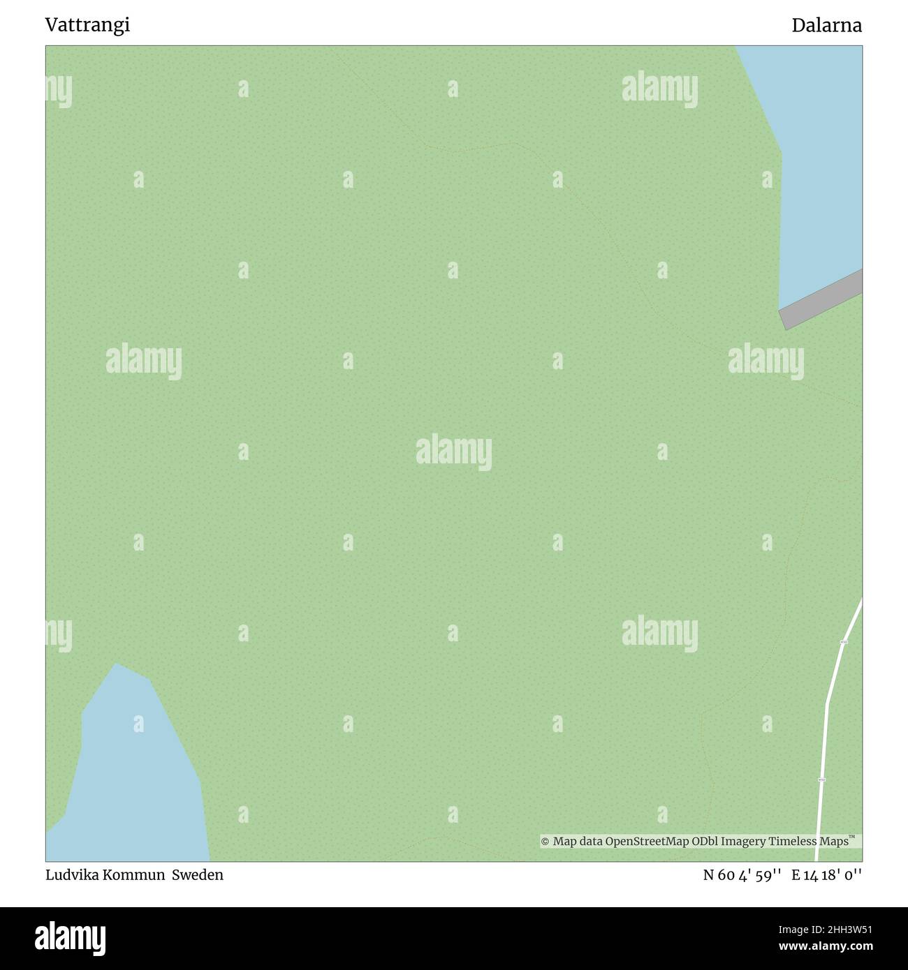Vattrangi, Ludvika Kommun, Sweden, Dalarna, N 60 4' 59'', E 14 18' 0 ...