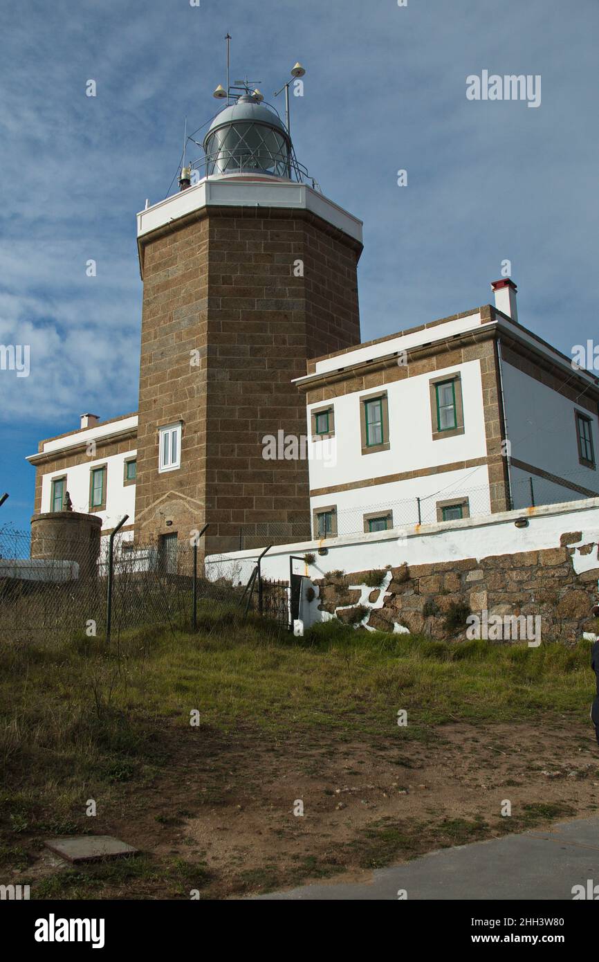 Finisterre lighthouse in galicia hi-res stock photography and images ...
