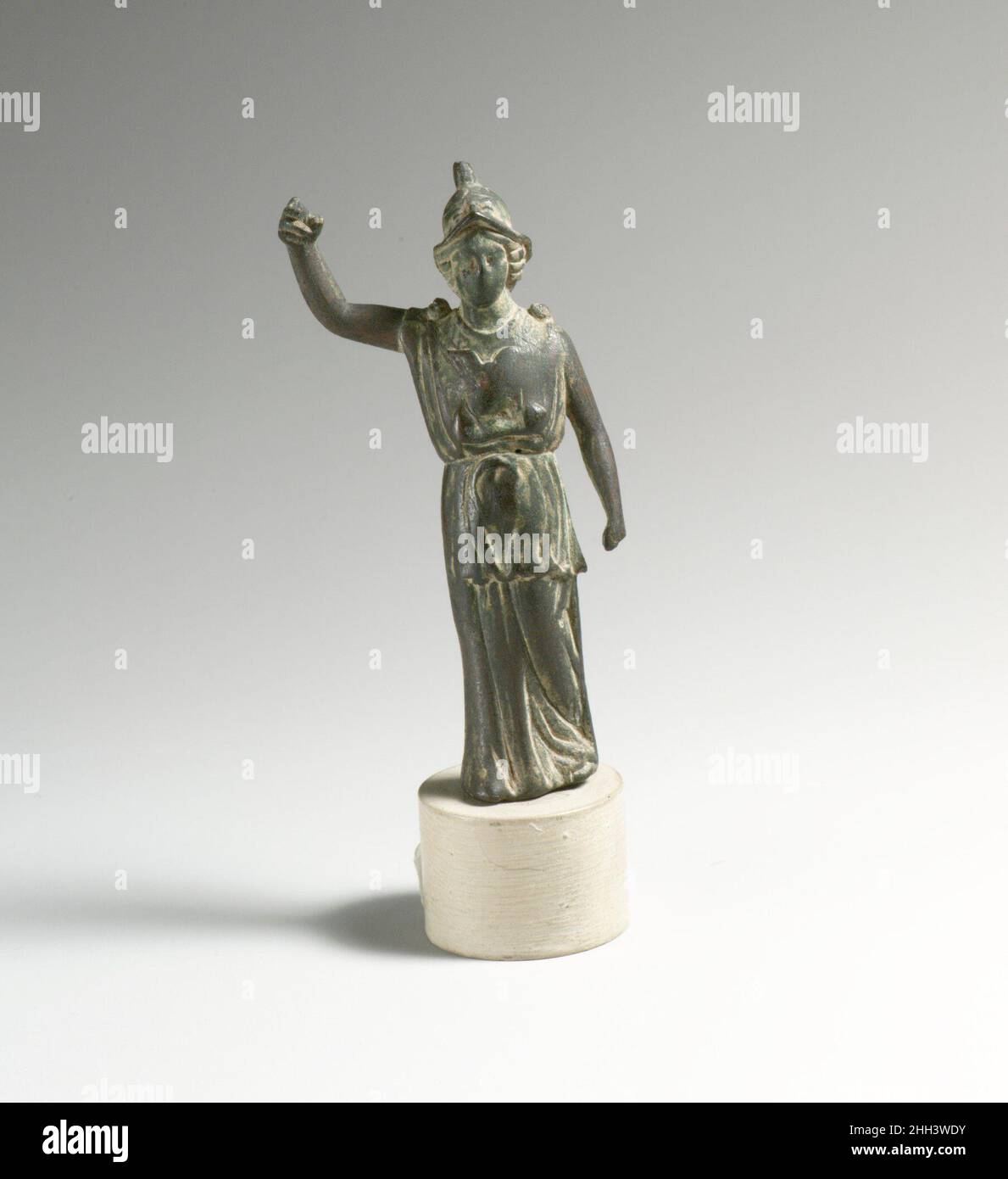 Bronze statuette of Athena ca. 2nd–3rd century A.D. Roman Weight on ...