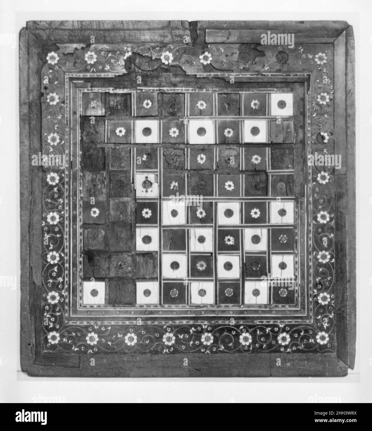 Chess and goose game board 18th century probably Moroccan. Chess and ...