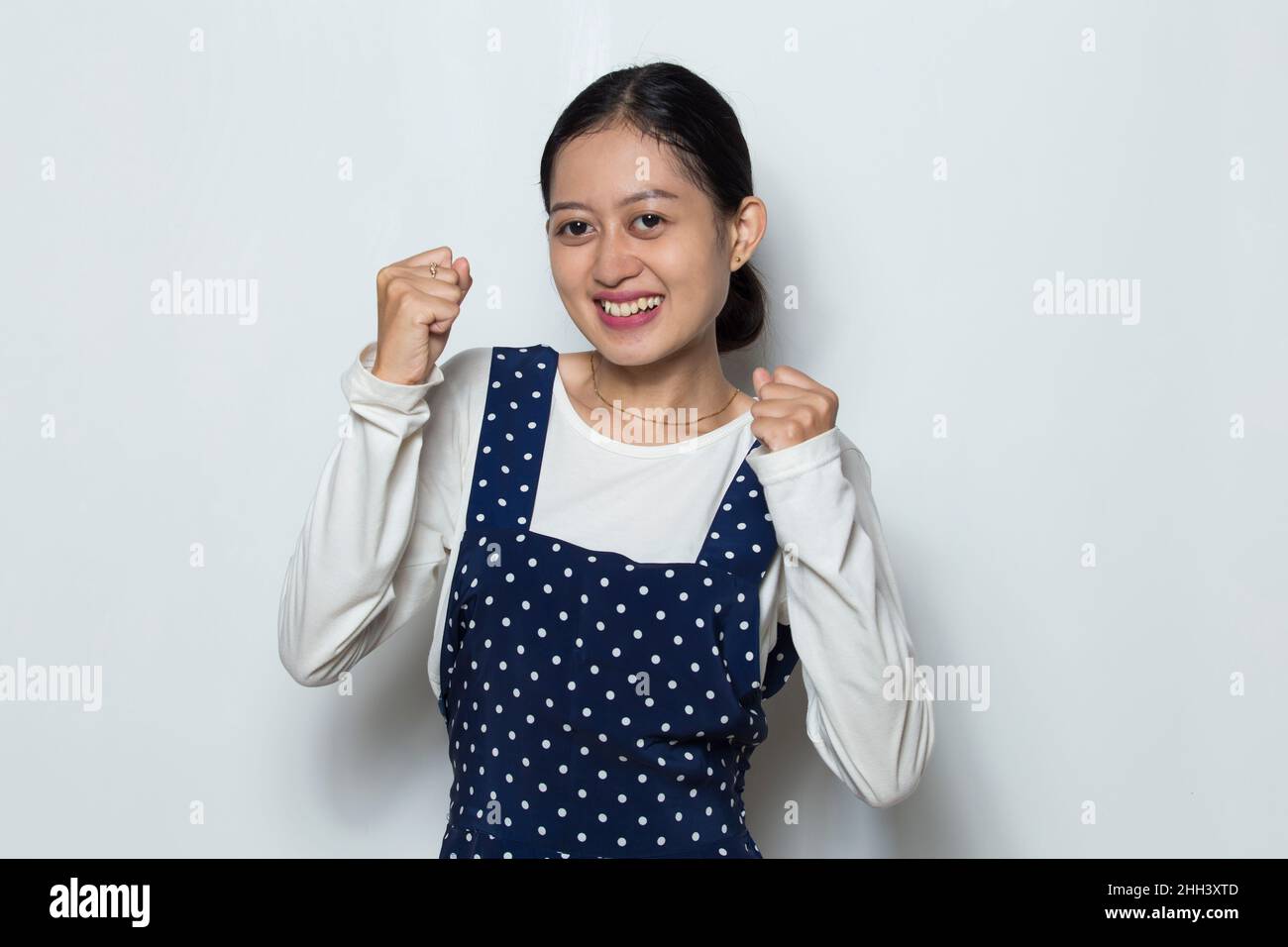 Collage positive excited people hi-res stock photography and images - Alamy