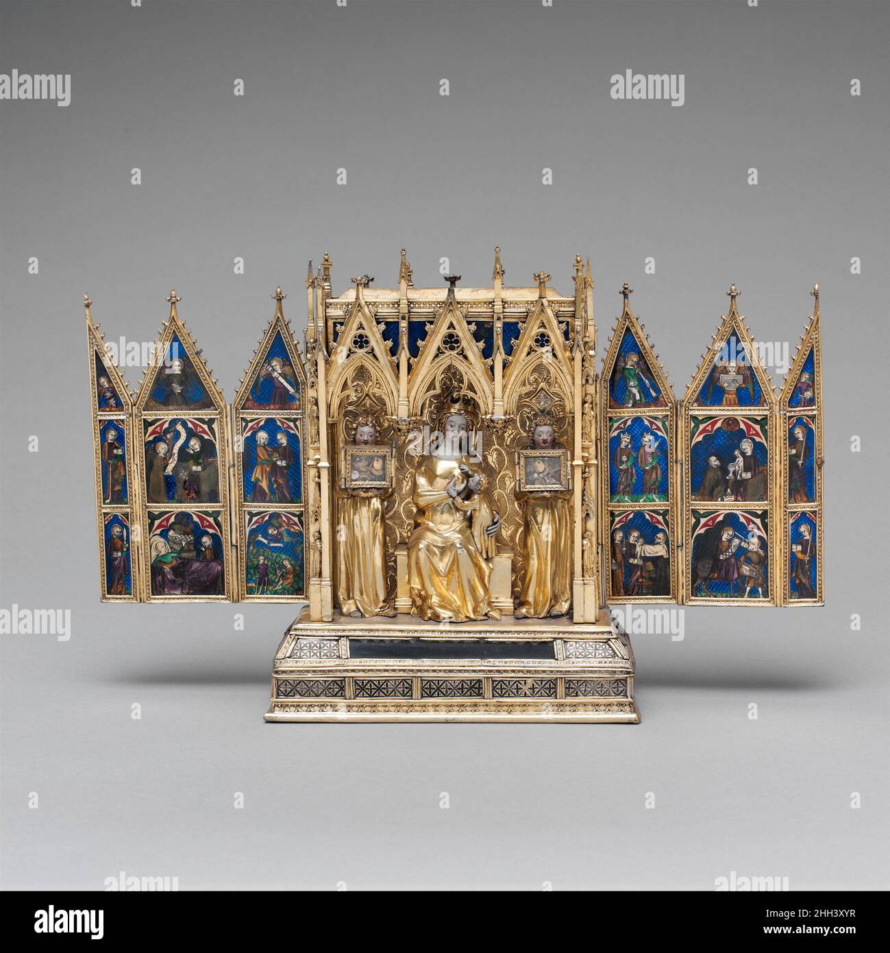 Reliquary Shrine ca. 1325–50 Attributed to Jean de Touyl French This ...