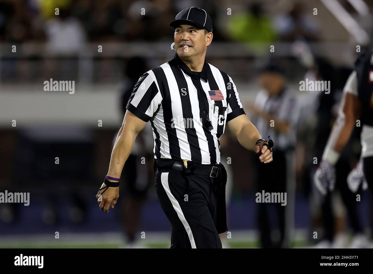 January 22, 2022 - Referee Brian Alos during the Polynesian Bowl high ...