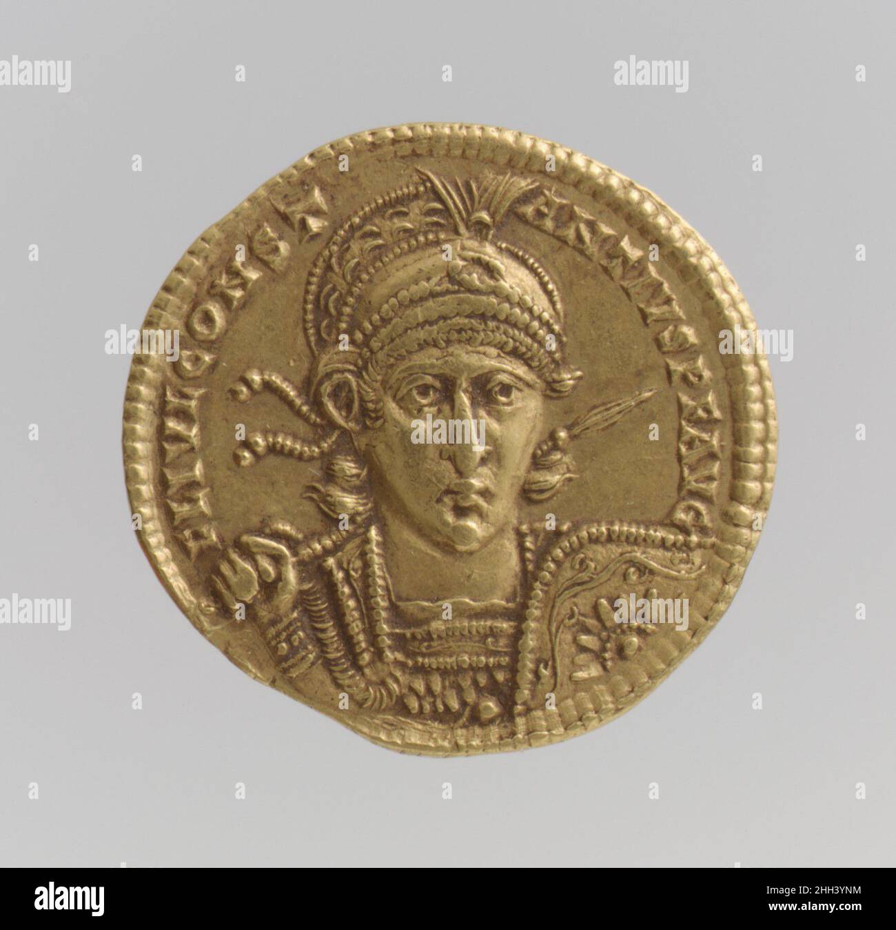 Gold Solidus of Constantine II 337–361 Byzantine This coin was struck ...