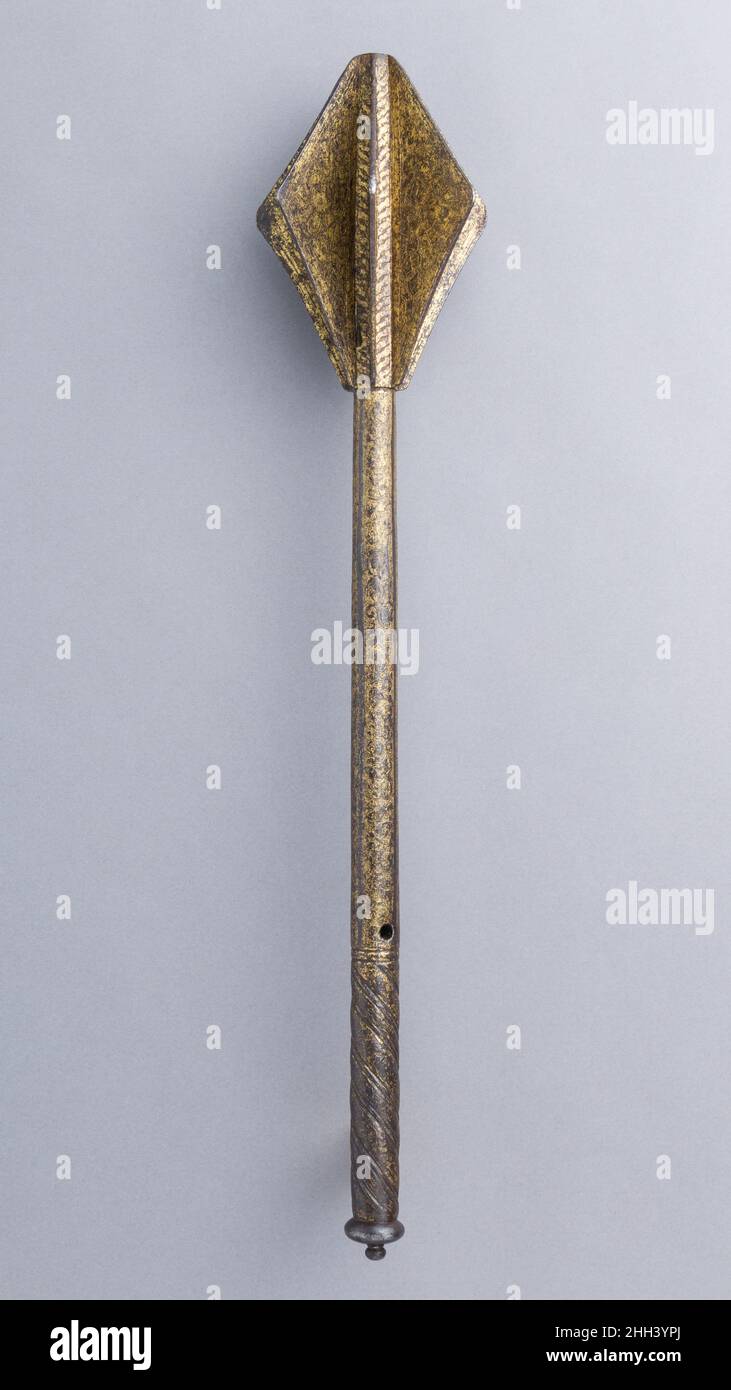 Mace ca. 1575 to 1600 Italian The large steel head of this mace is ...