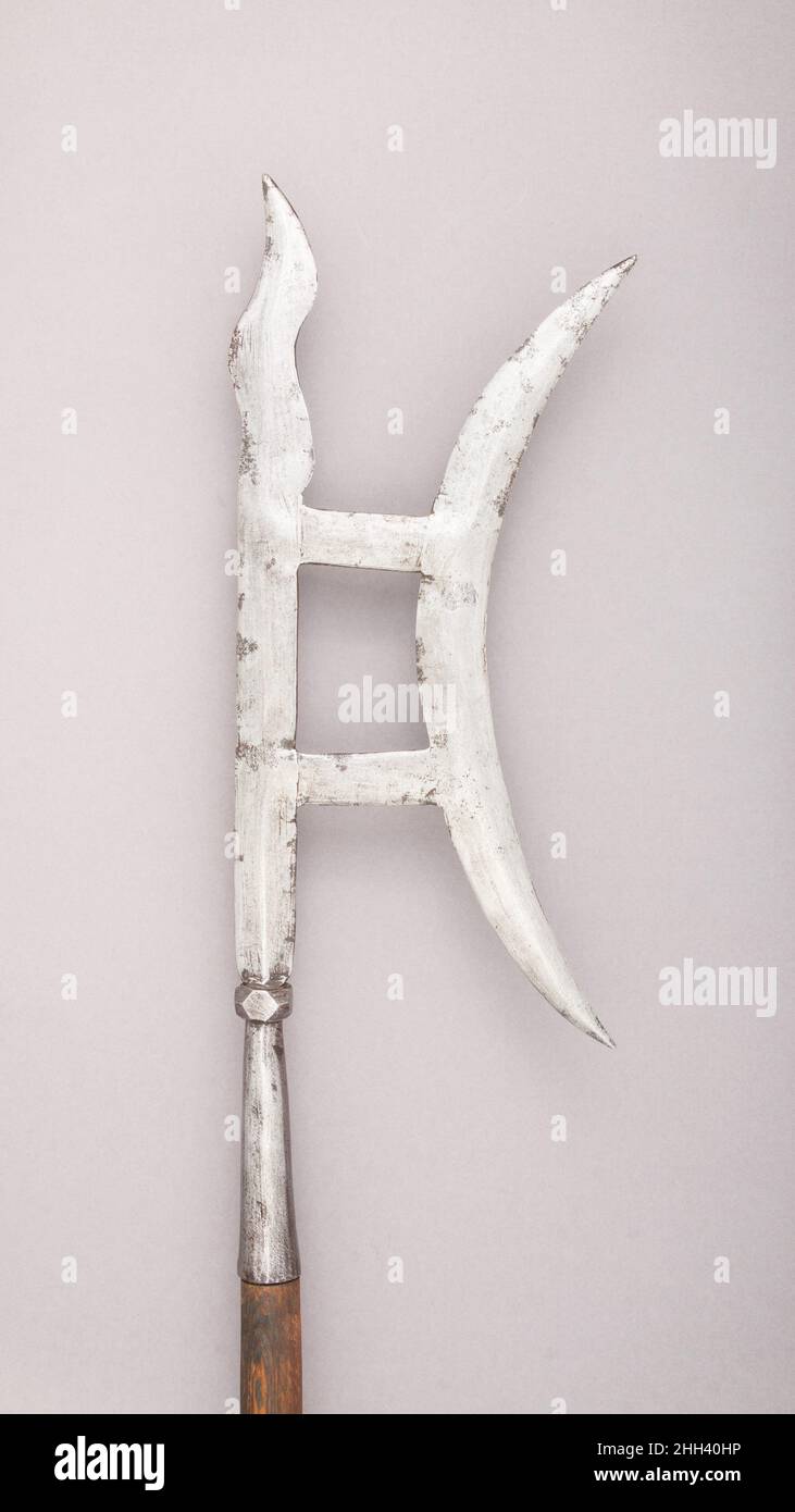 Spear 18th century Chinese. Spear. Chinese. 18th century. Steel, wood ...