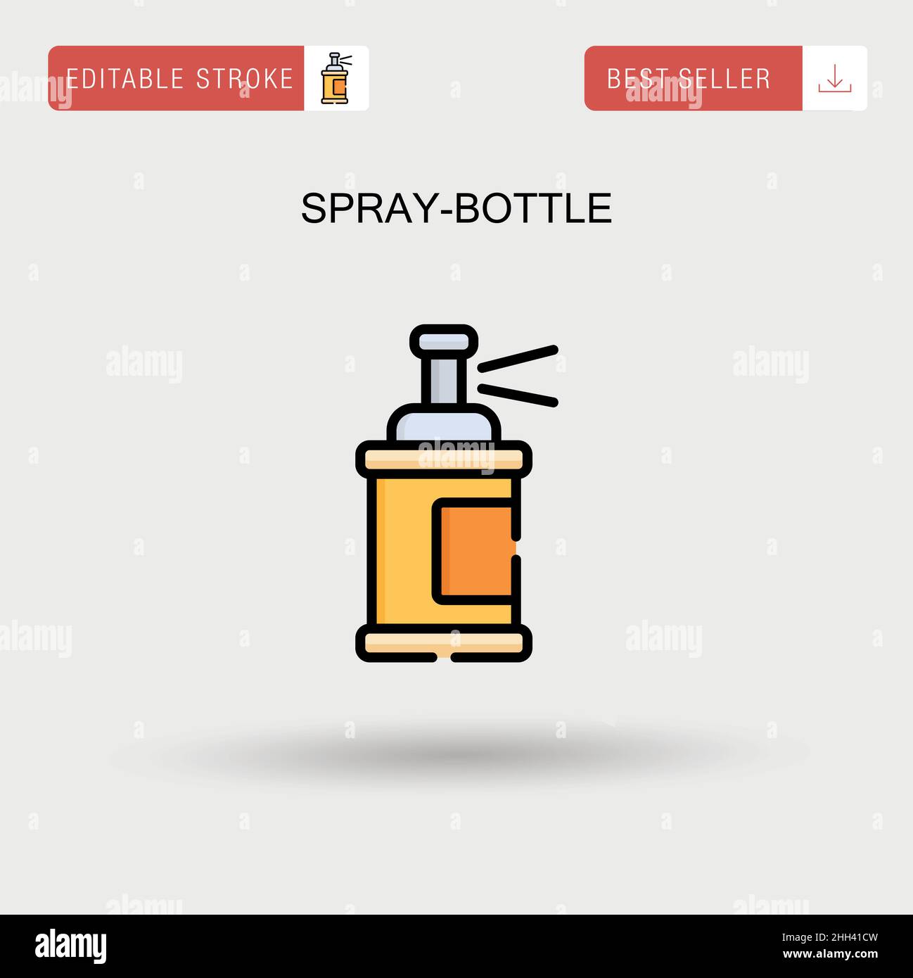 White plastic pump bottle Stock Vector Images - Alamy