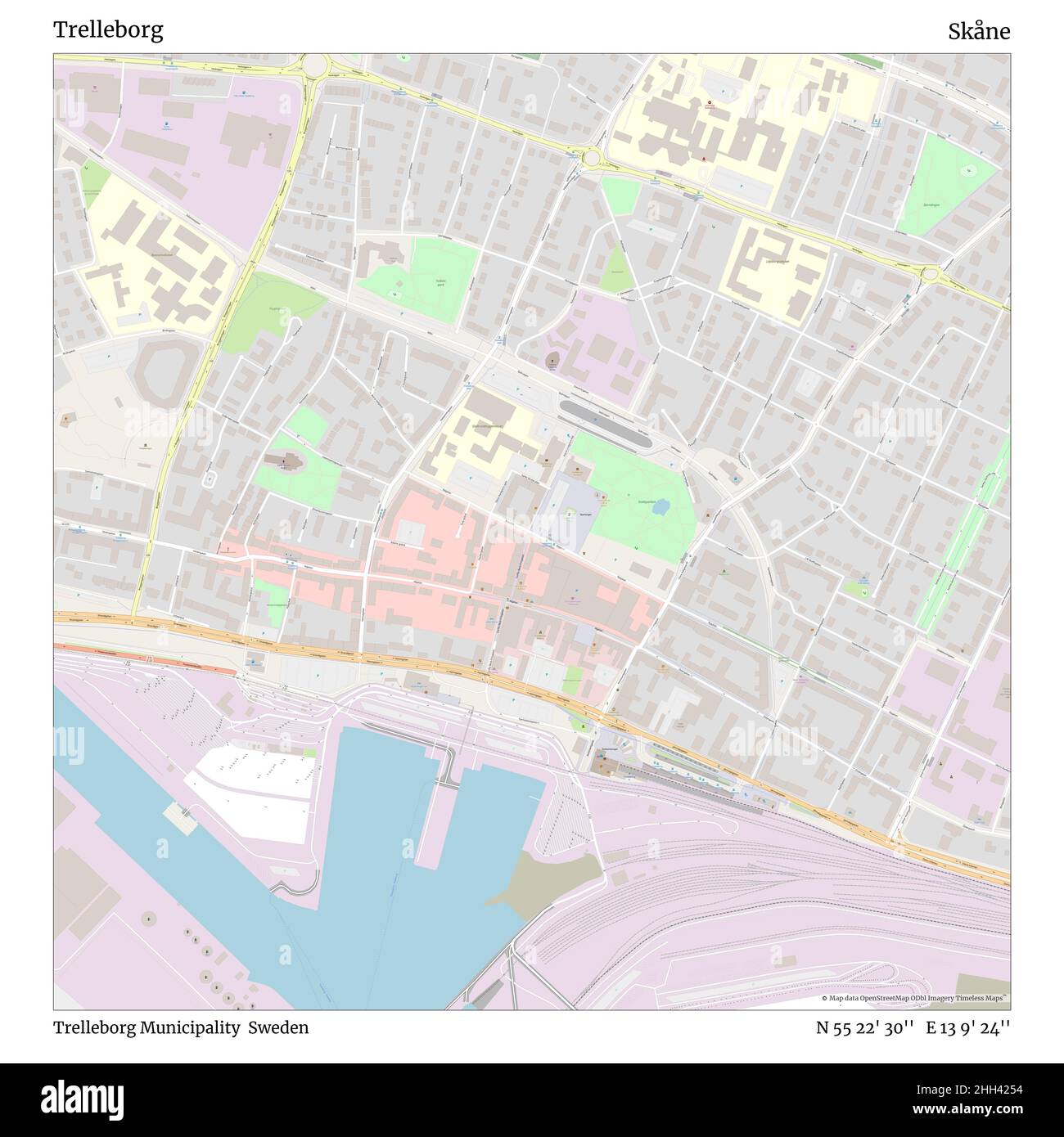 Map of trelleborg hi-res stock photography and images - Alamy