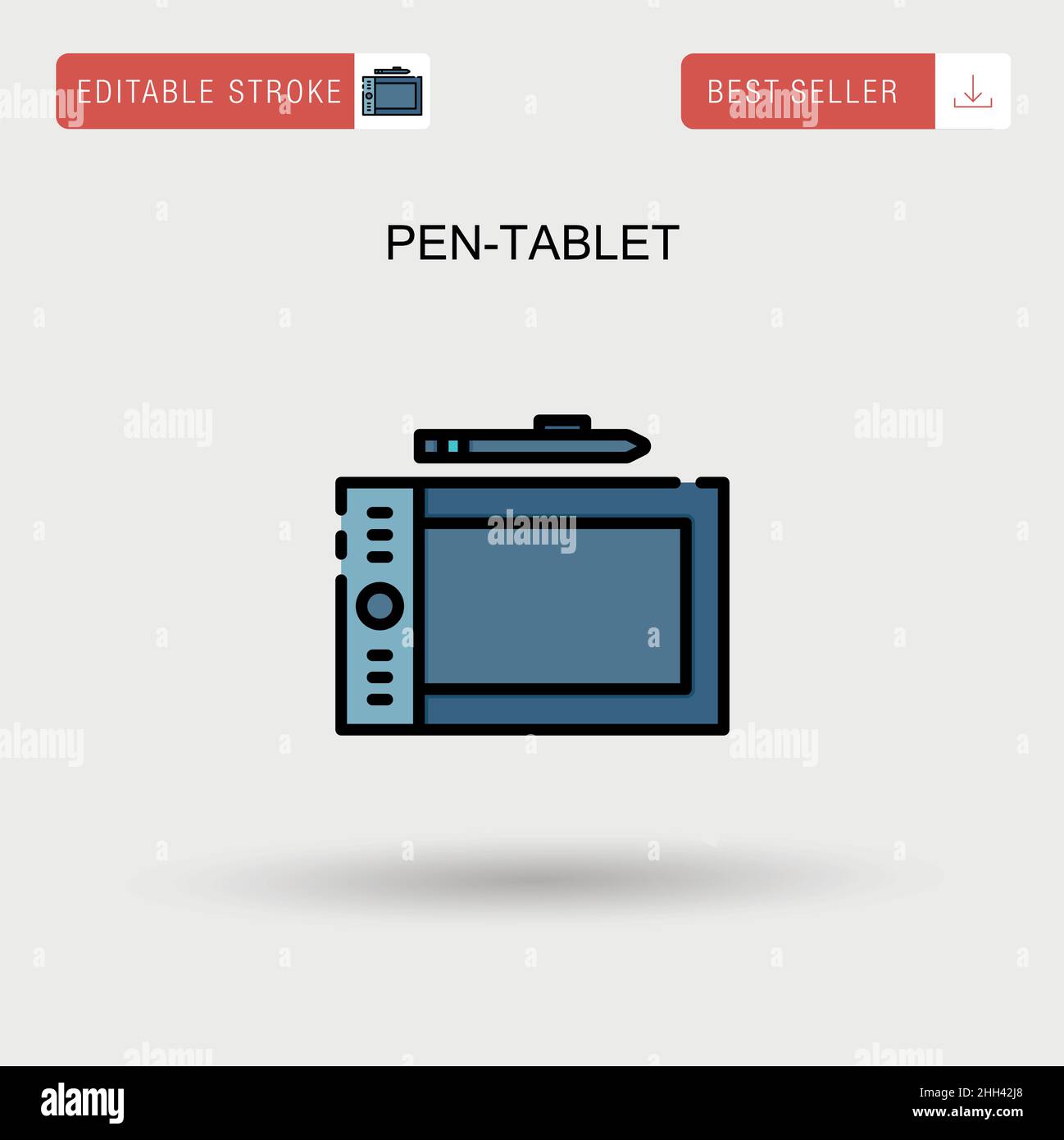 Stylus tablet Stock Vector Images - Alamy