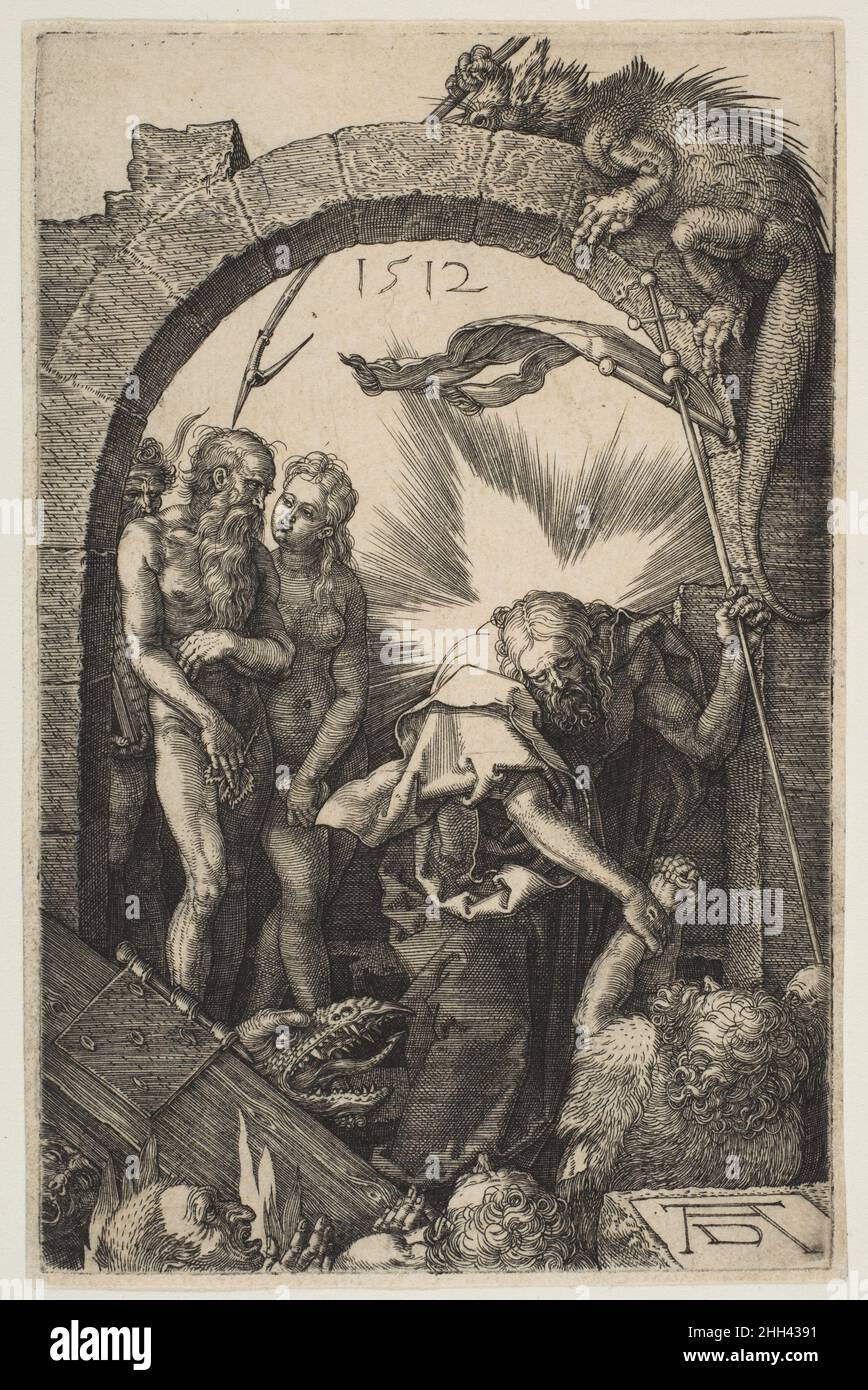 Christ in Limbo, from The Passion 1512 Albrecht Dürer German. Christ in ...