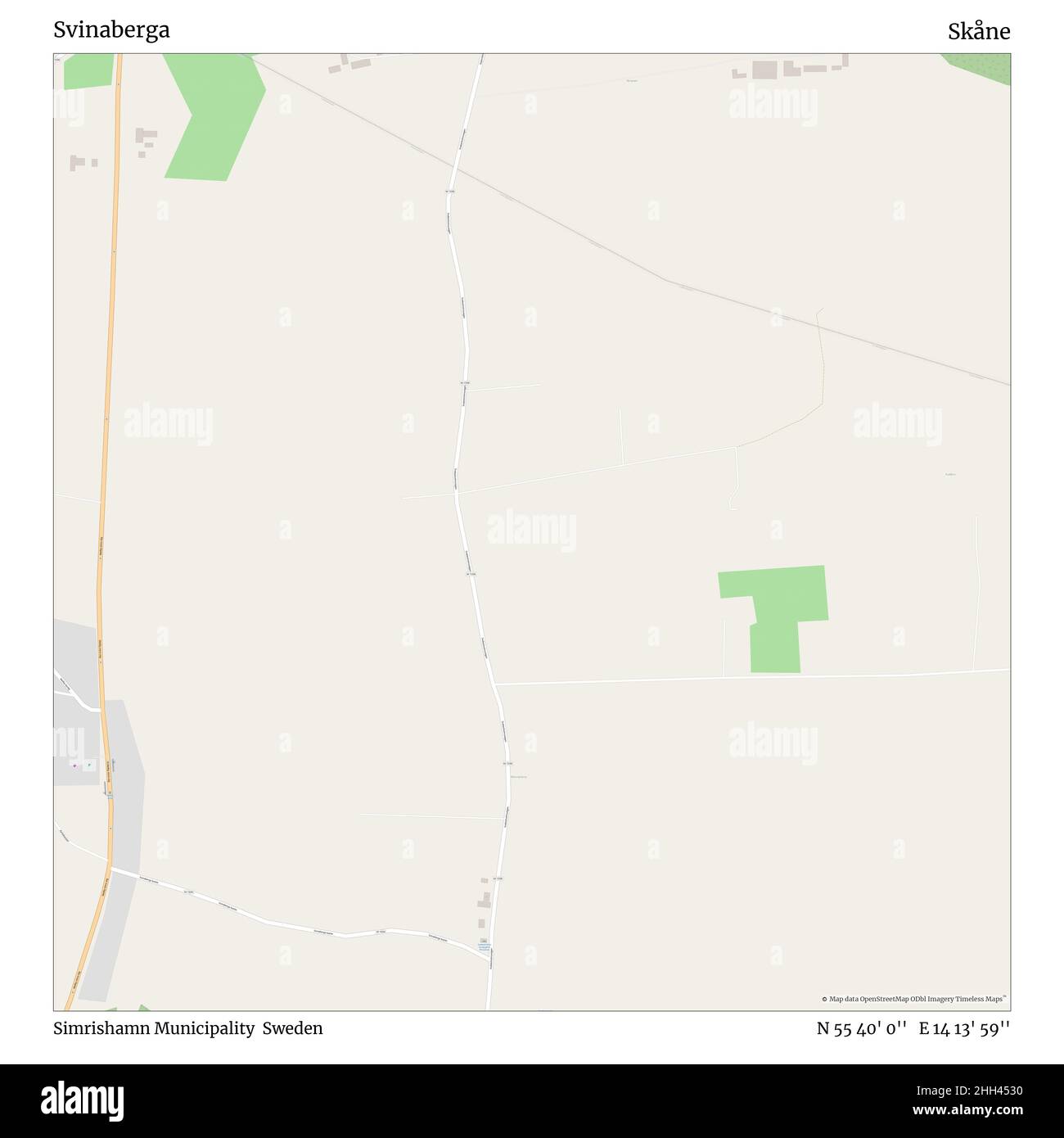 Svinaberga, Simrishamn Municipality, Sweden, Skåne, N 55 40' 0'', E 14 ...